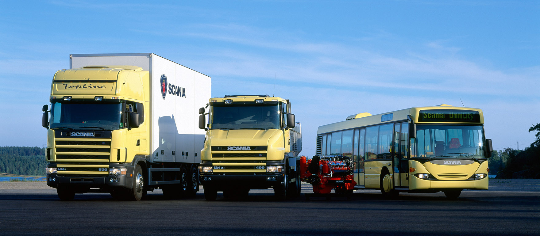 1995: 4-series line-up unveiled | Scania Group