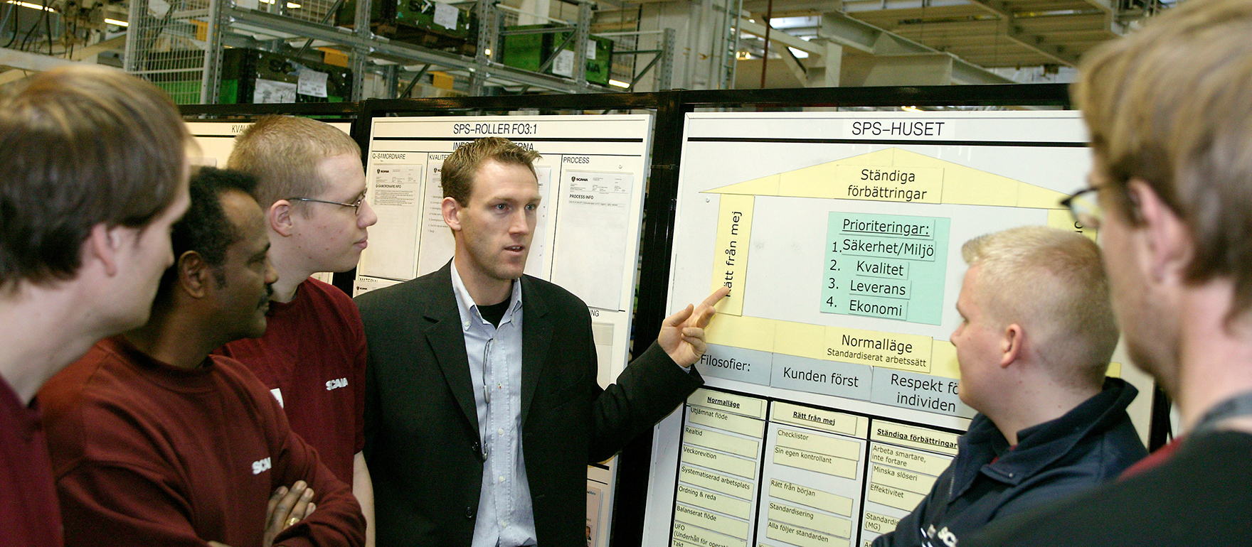 2000: Introducing new production philosophy | Scania Global