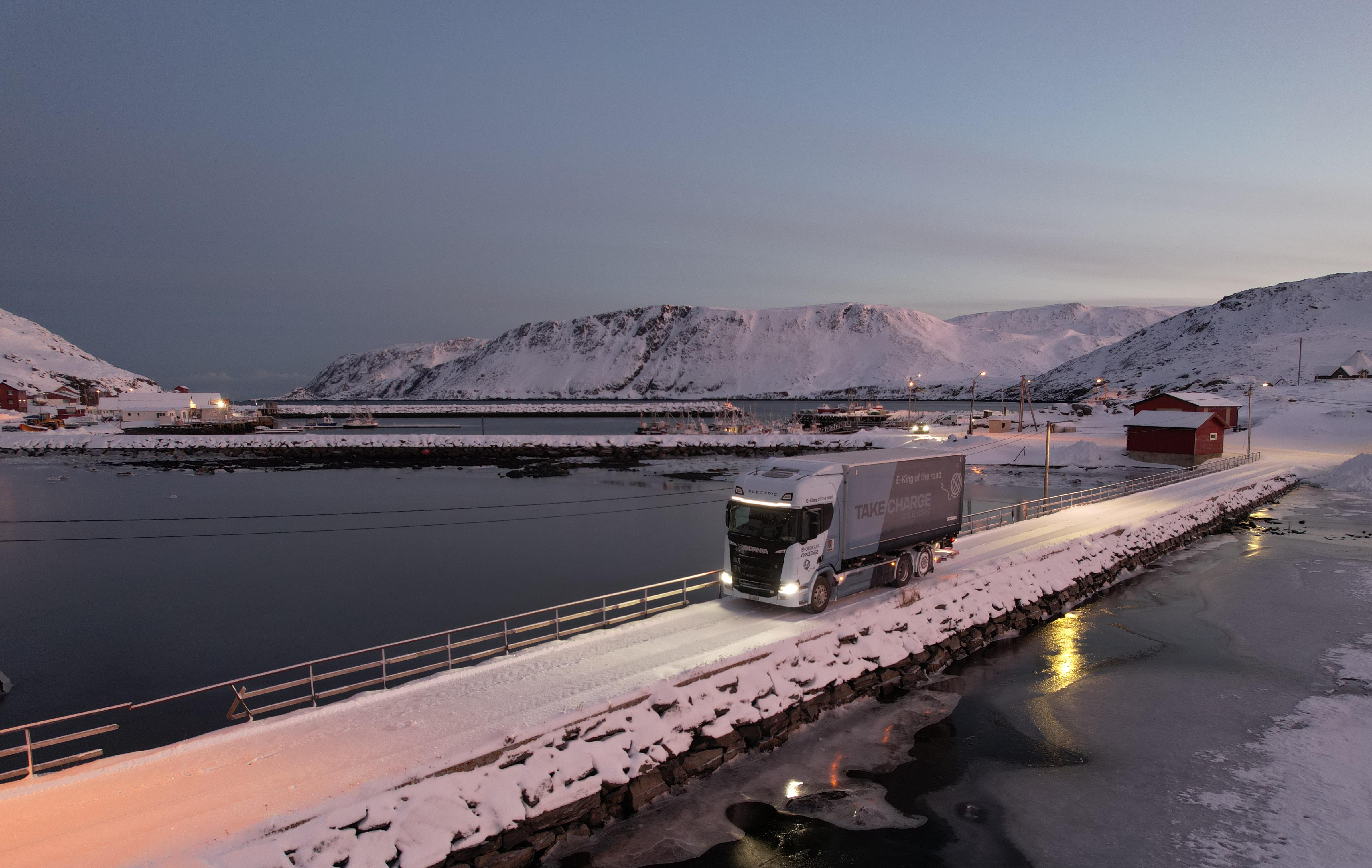 A winter challenge: Scania BEV conquers the Arctic | Scania Group