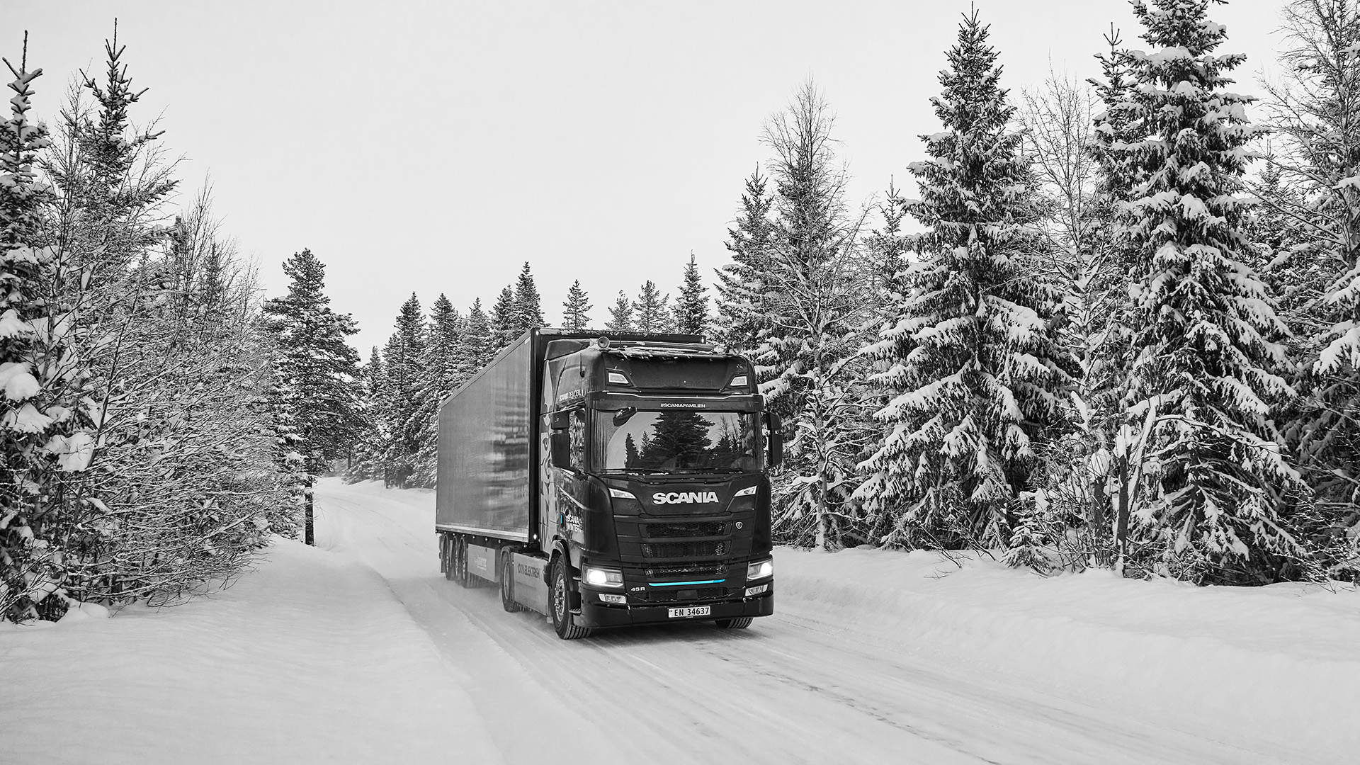 Seeing is believing: Scania electric trucks pass extreme winter weather ...