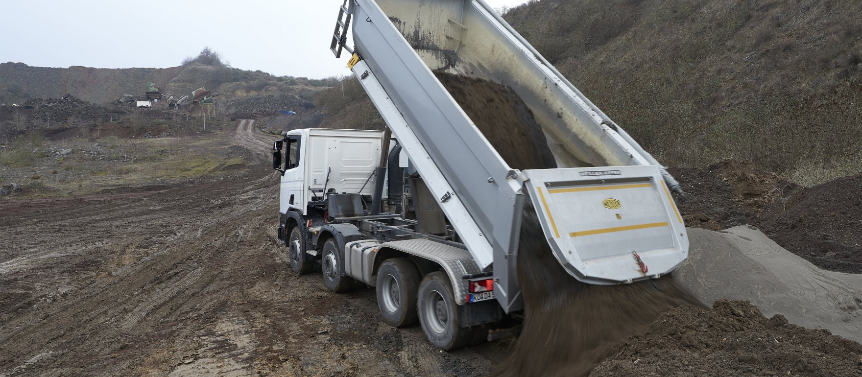 Scania’s new construction trucks have been tested in a volcano | Scania ...