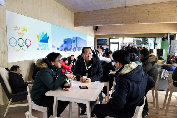 Scania main sponsor of the Sweden Arena at the Winter Olympics | Scania ...