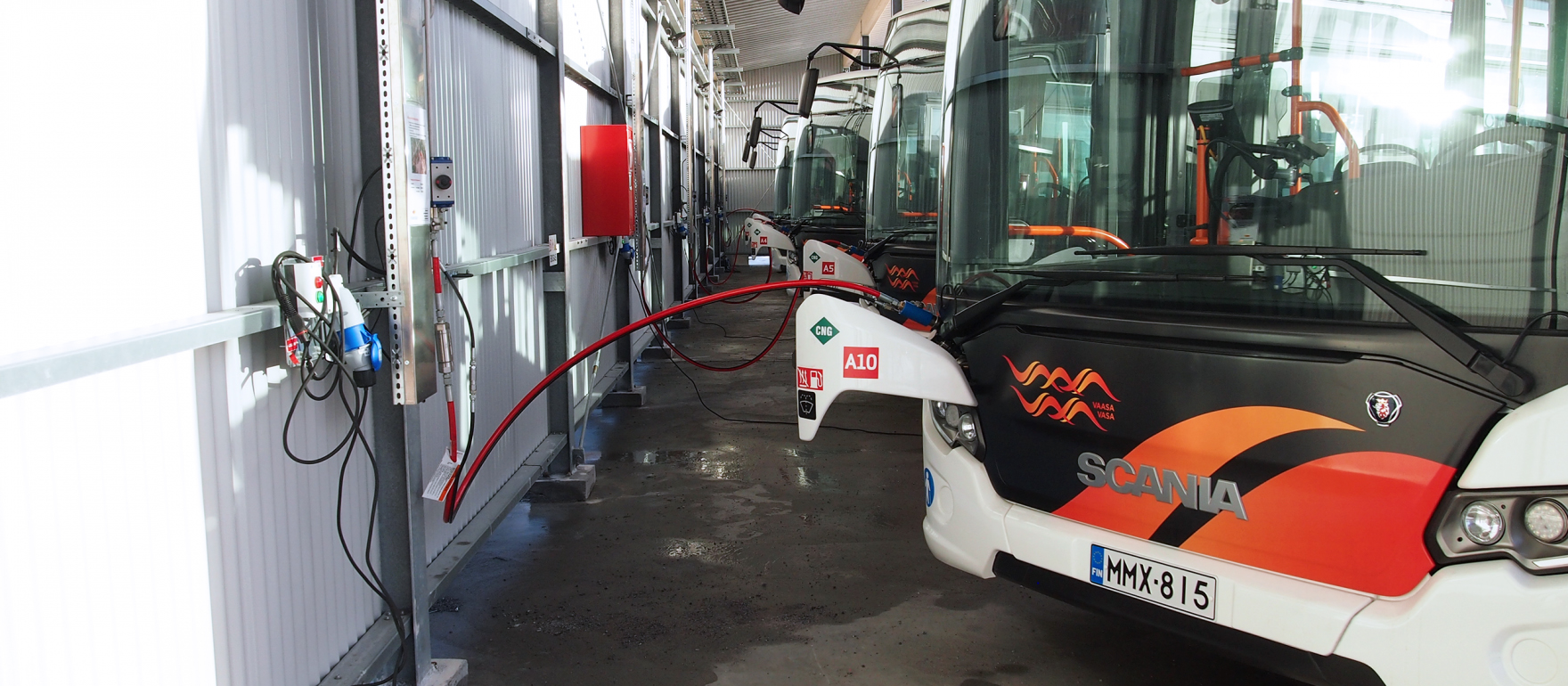 Driving biogas-fuelled public transport | Scania Group