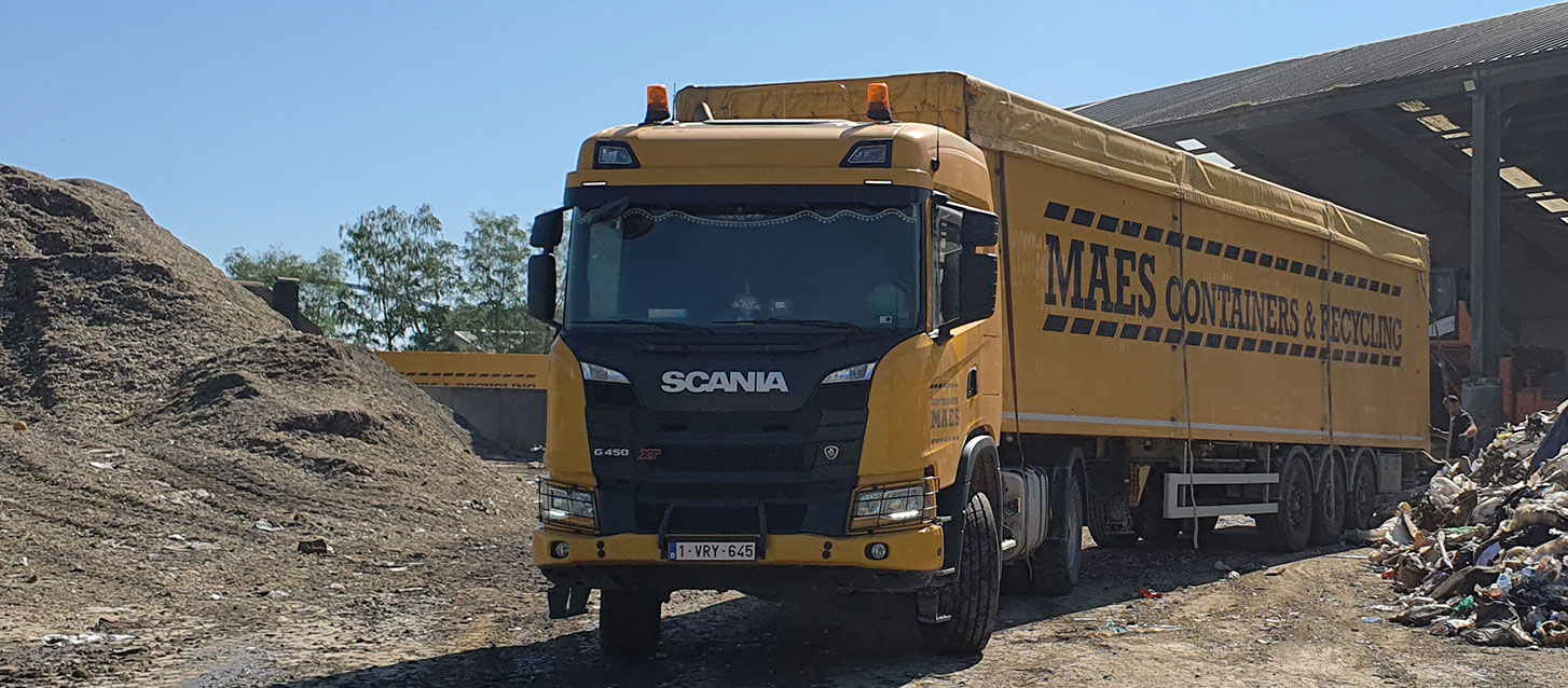 Containers Maes adds another eight Scania trucks | Scania Group