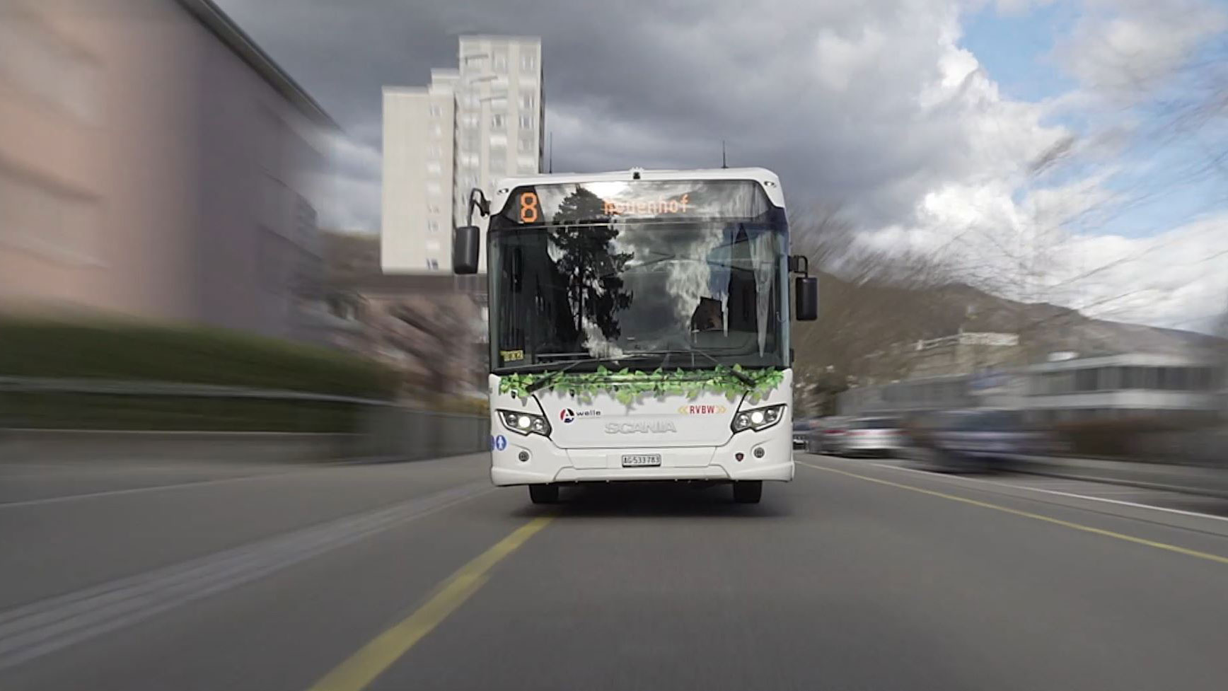Fully electric Scania Citywide bus on Swiss route | Scania Group