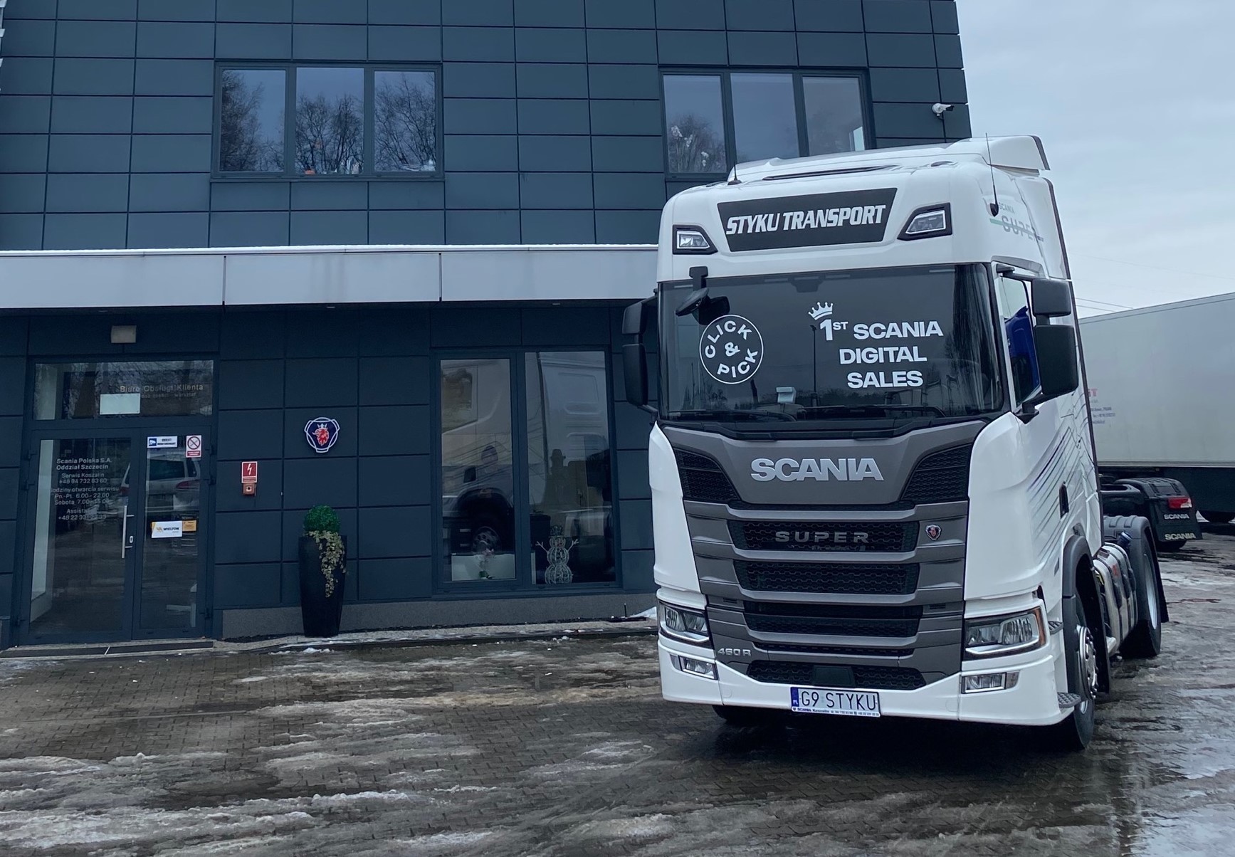 Scania Polska in digital truck sale milestone | Scania Group