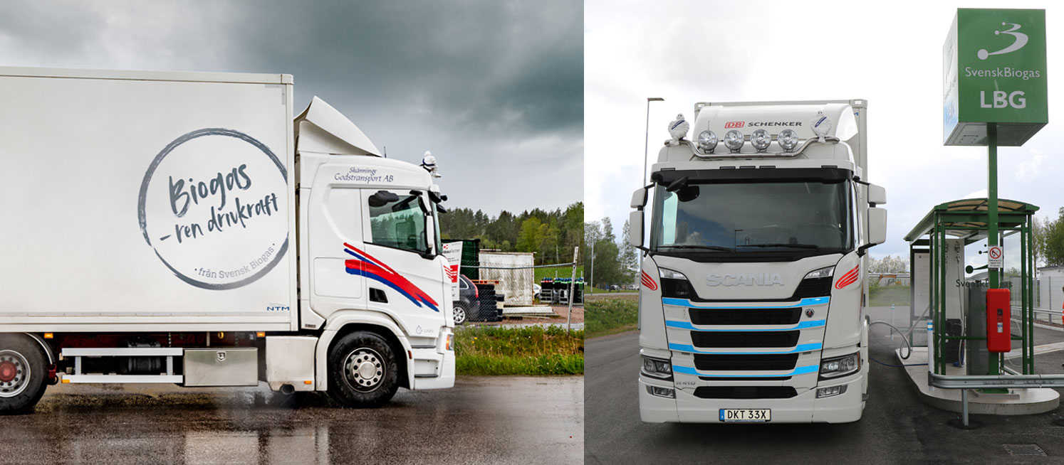 Biogas transport operations – the self-evident choice | Scania Group