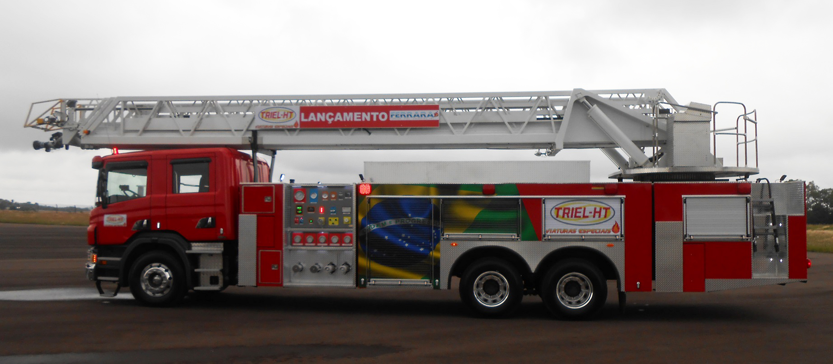 A unique fire truck | Scania Global
