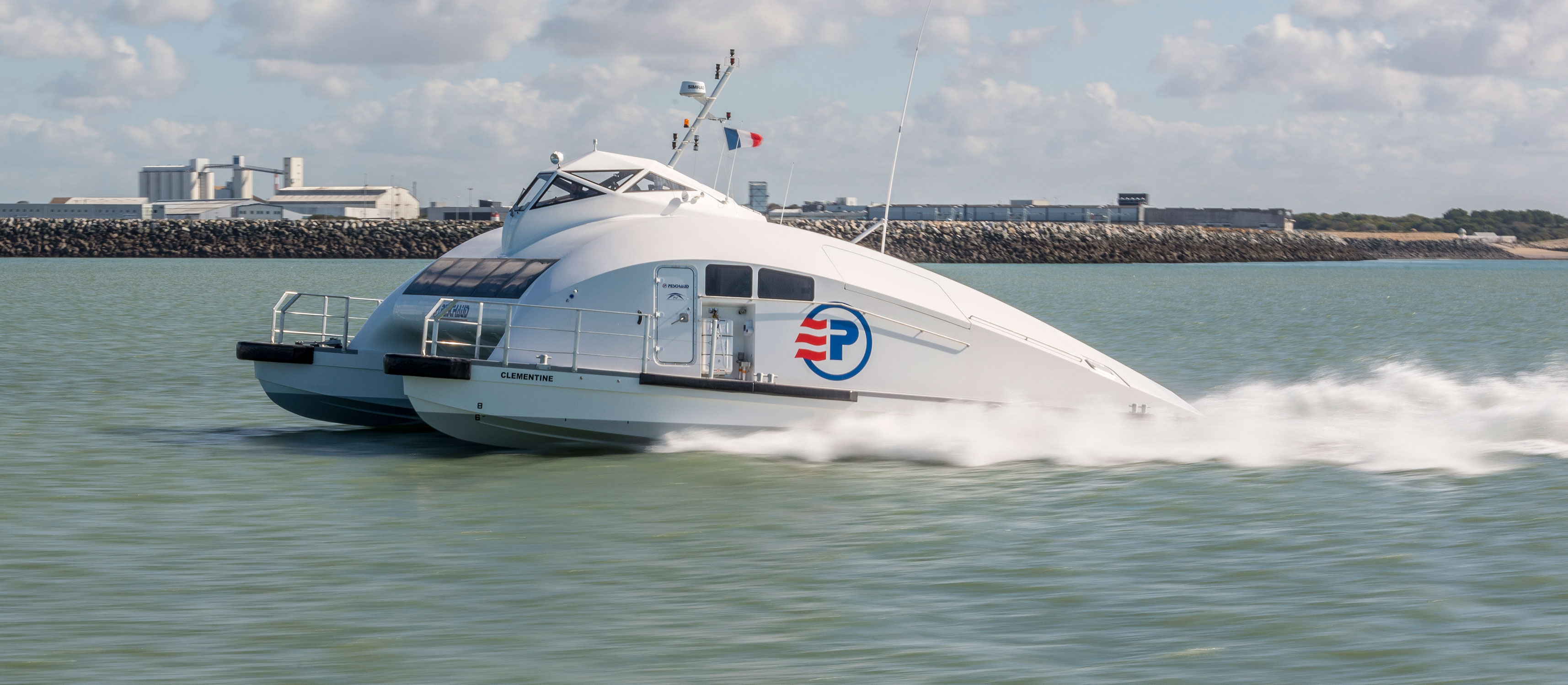 Vessel fitted with Scania engines goes at twice the speed for half the ...