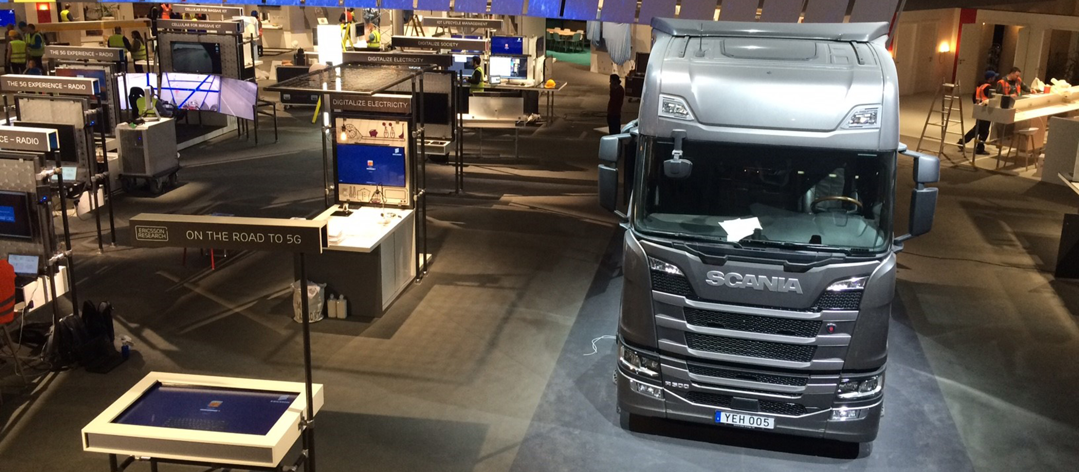 Scania drives connectivity | Scania Group