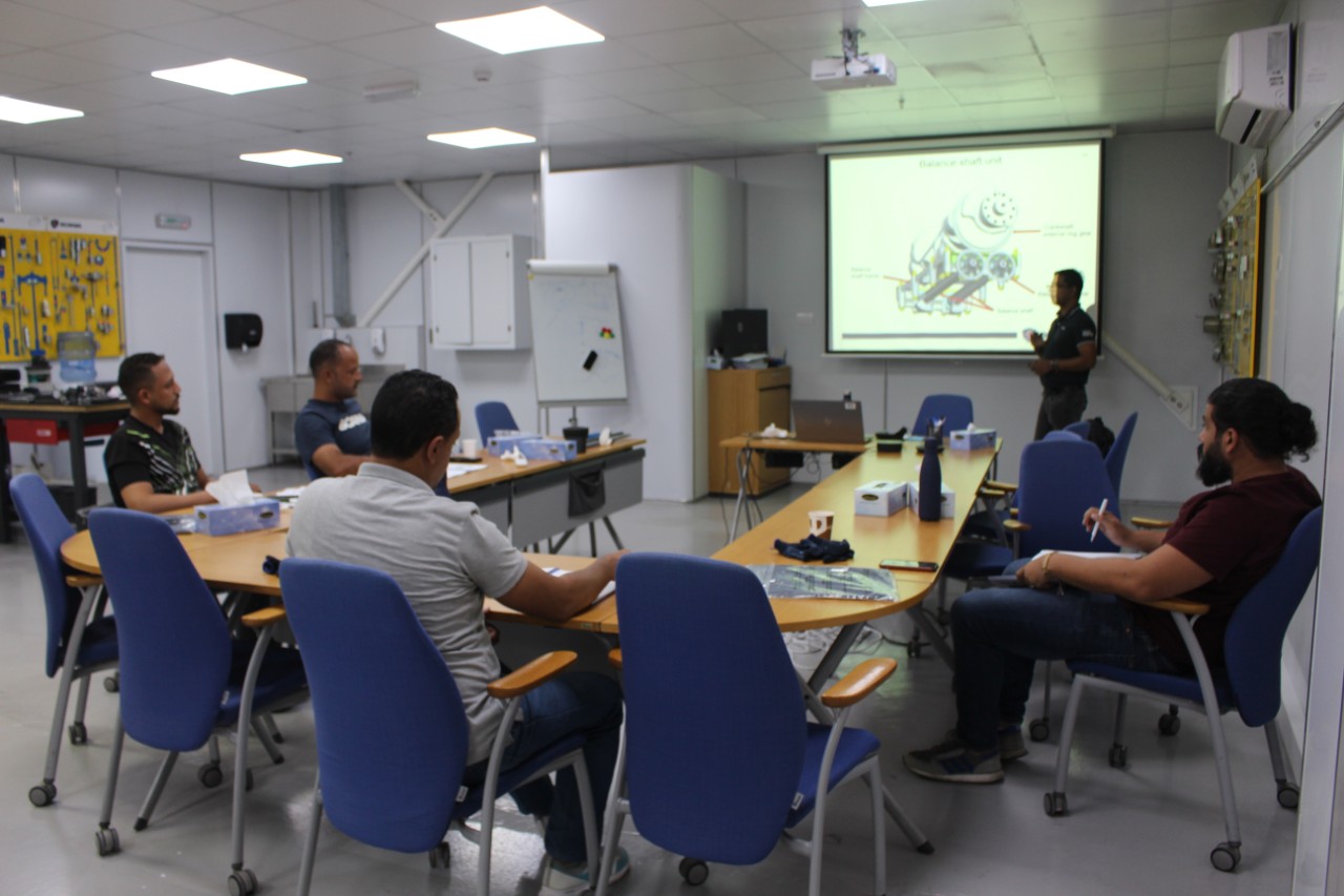 Scania Marine Engine Technical Training for MAPSO Egypt | Scania Middle ...