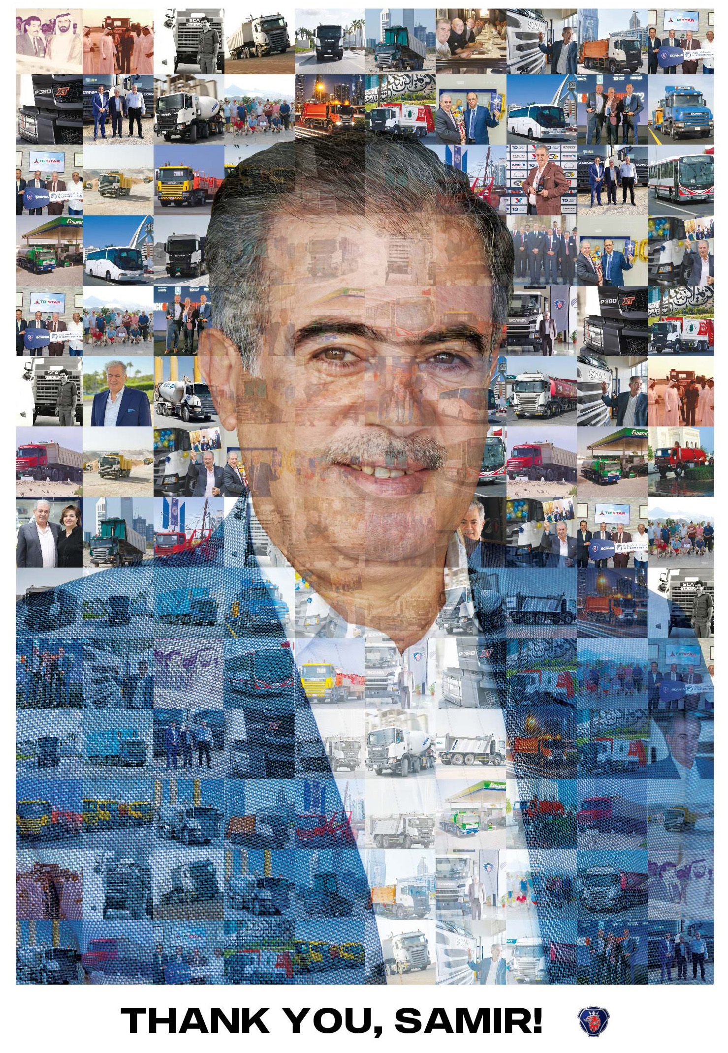 Honoring Samir Salamoun of Al Shirawi Enterprises | Scania Middle East ...