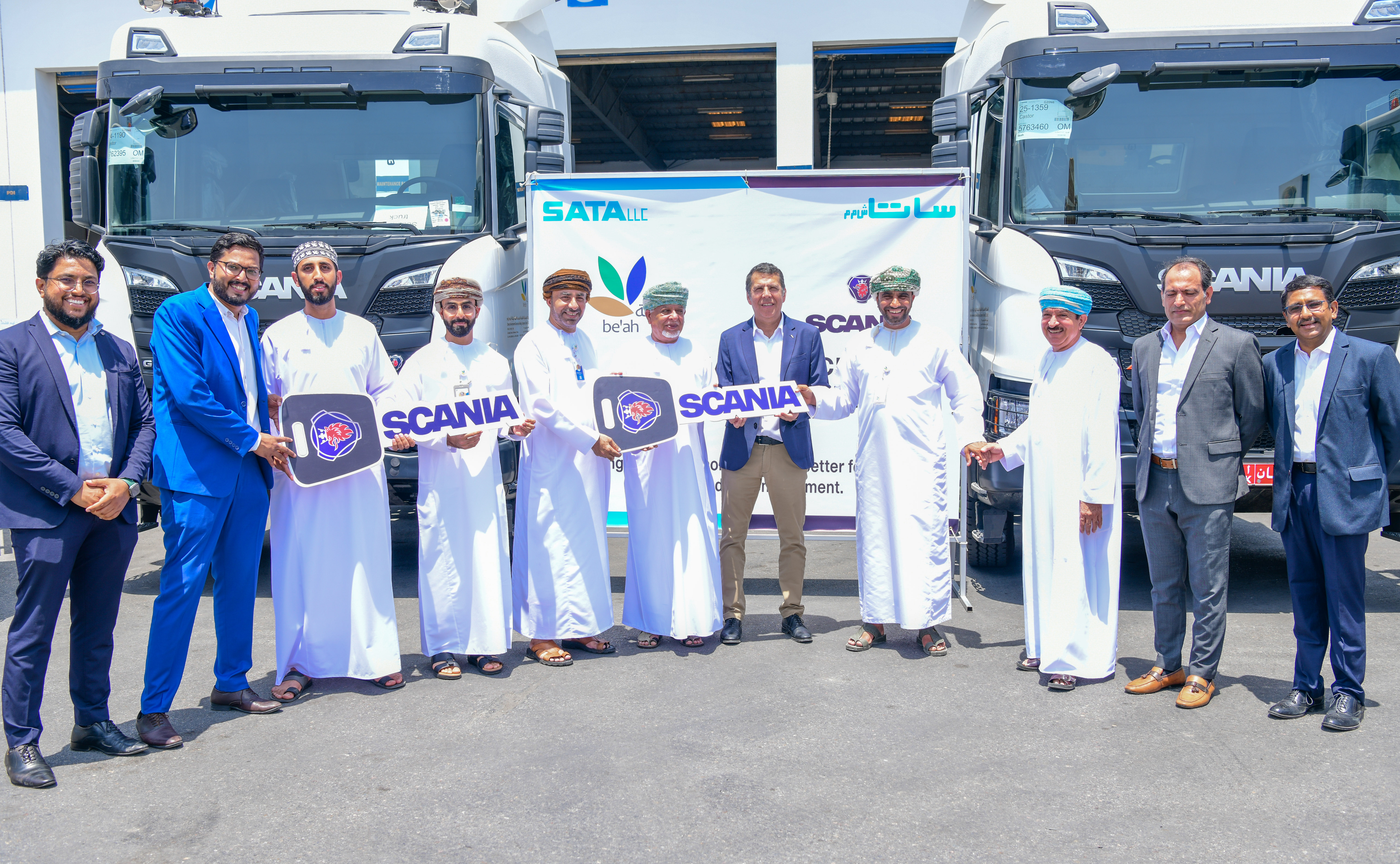 be’ah Expands Fleet with Advanced Scania Trucks to Boost National Waste ...