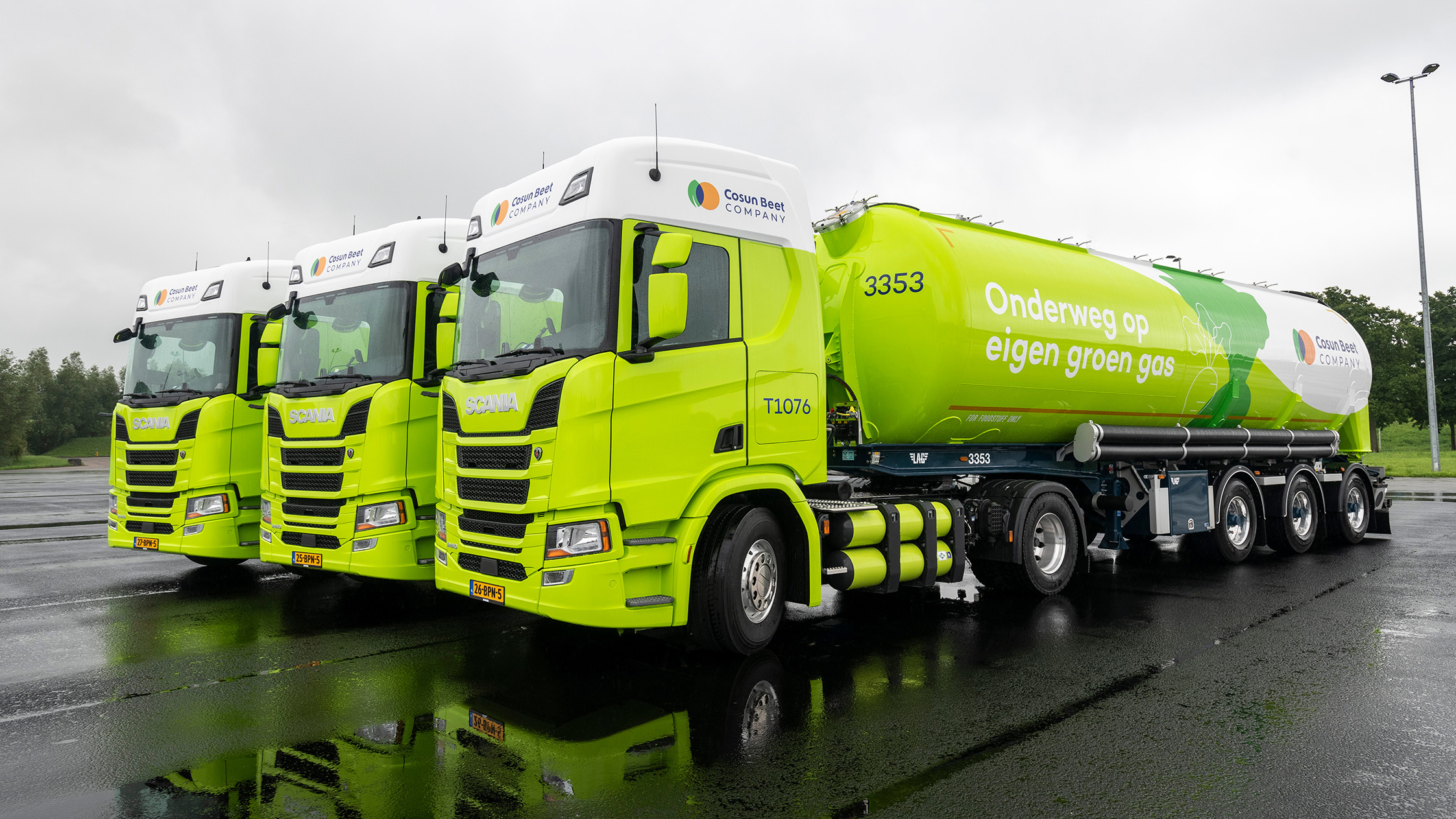 SITRA OPTE POUR LES POIDS LOURDS CNG DE SCANIA | Scania Belgique