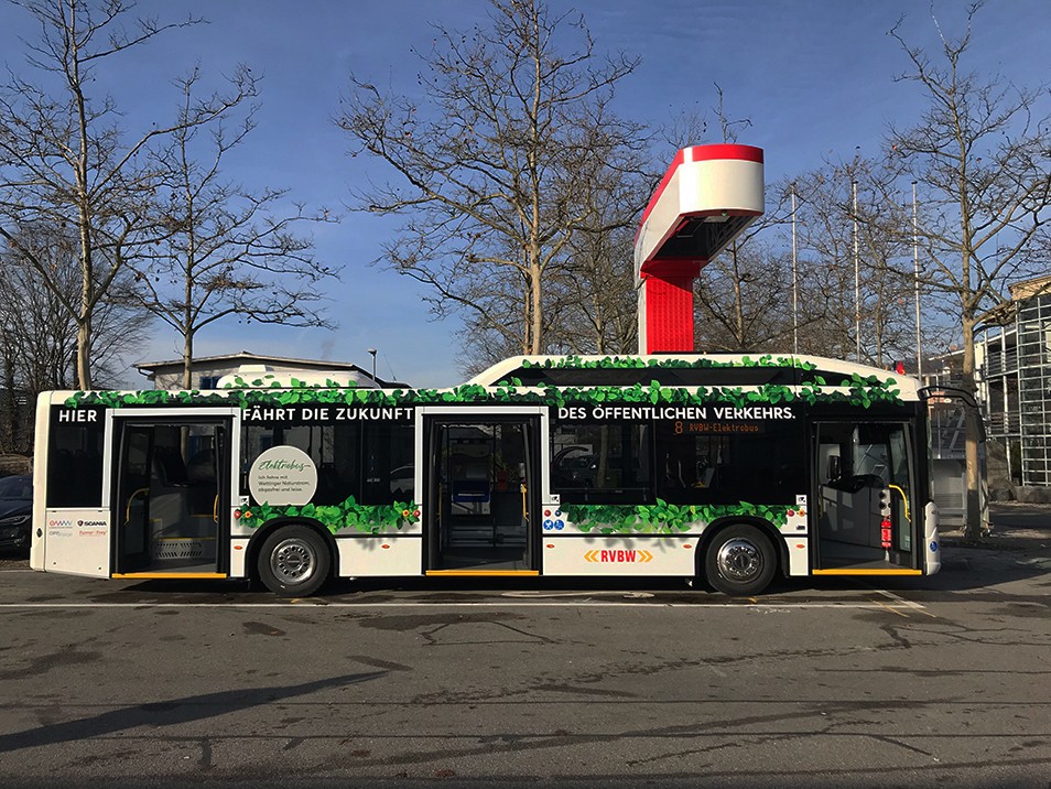 Erster vollelektrischer Scania-Bus bei den RVBW im Einsatz | Scania Schweiz