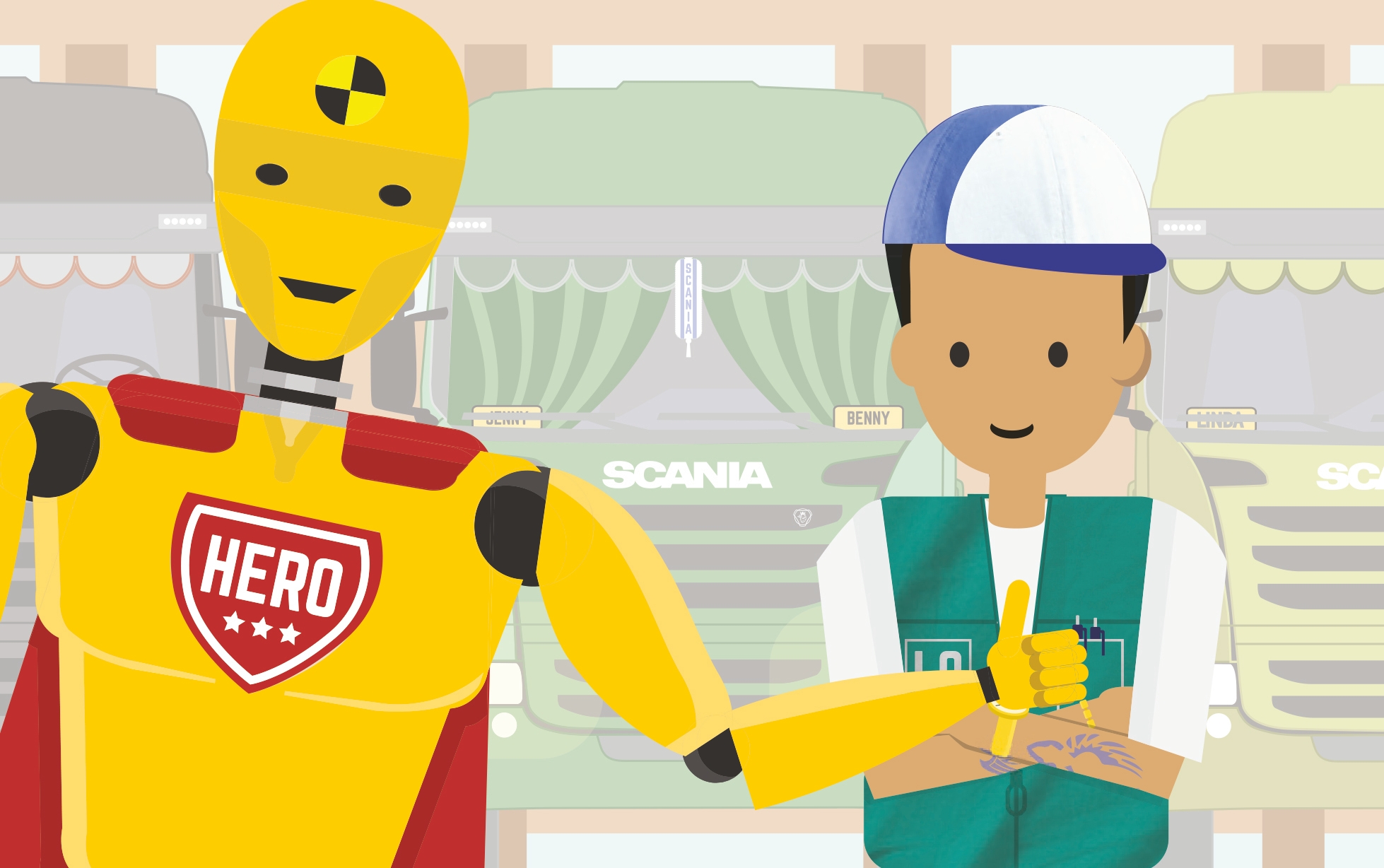 De Scania Hero zet veiligheid voorop | Scania Nederland