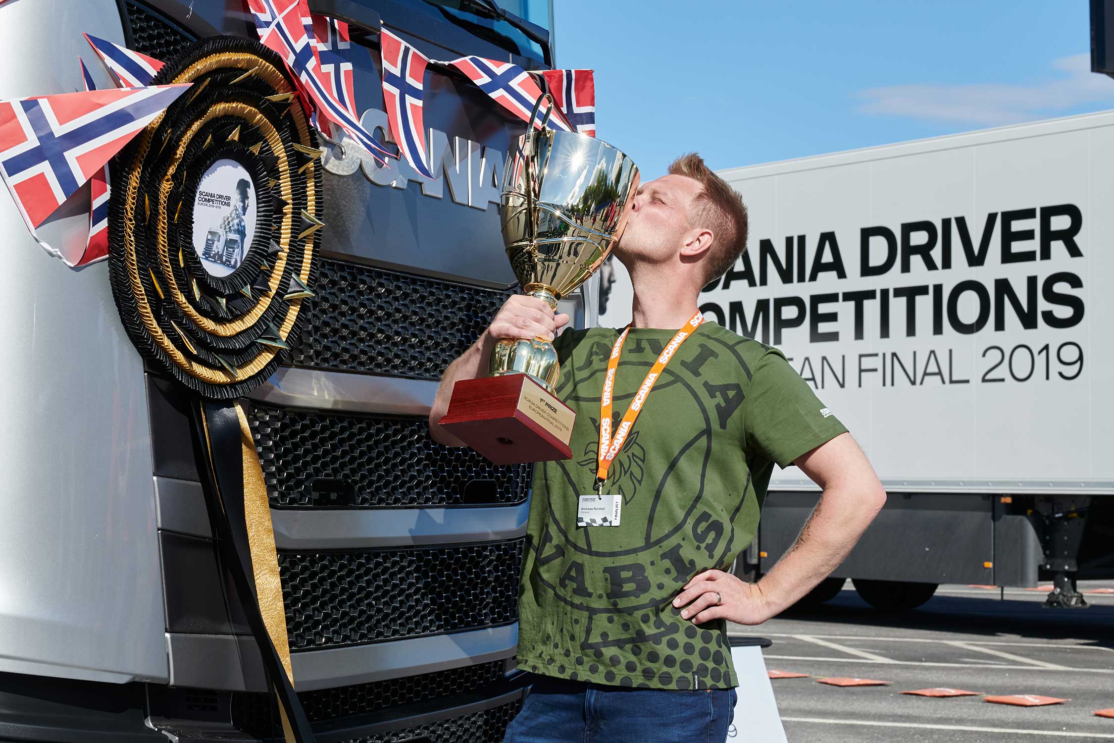 Andreas Nordsjø takes the victory in Scania Driver Competitions ...