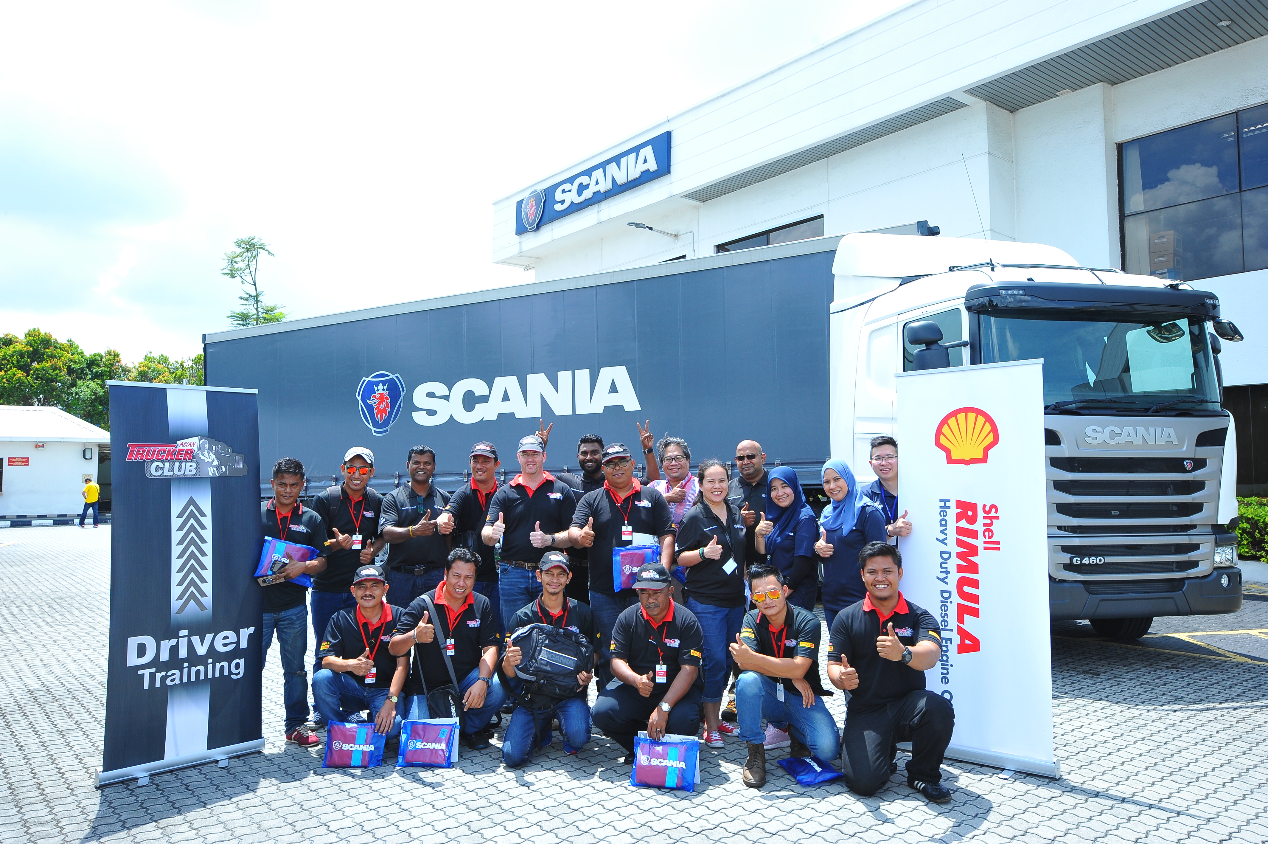 SCANIA HOSTS SAFETY DRIVING SESSION FOR ASIAN TRUCKERS DRIVERS CLUB ...