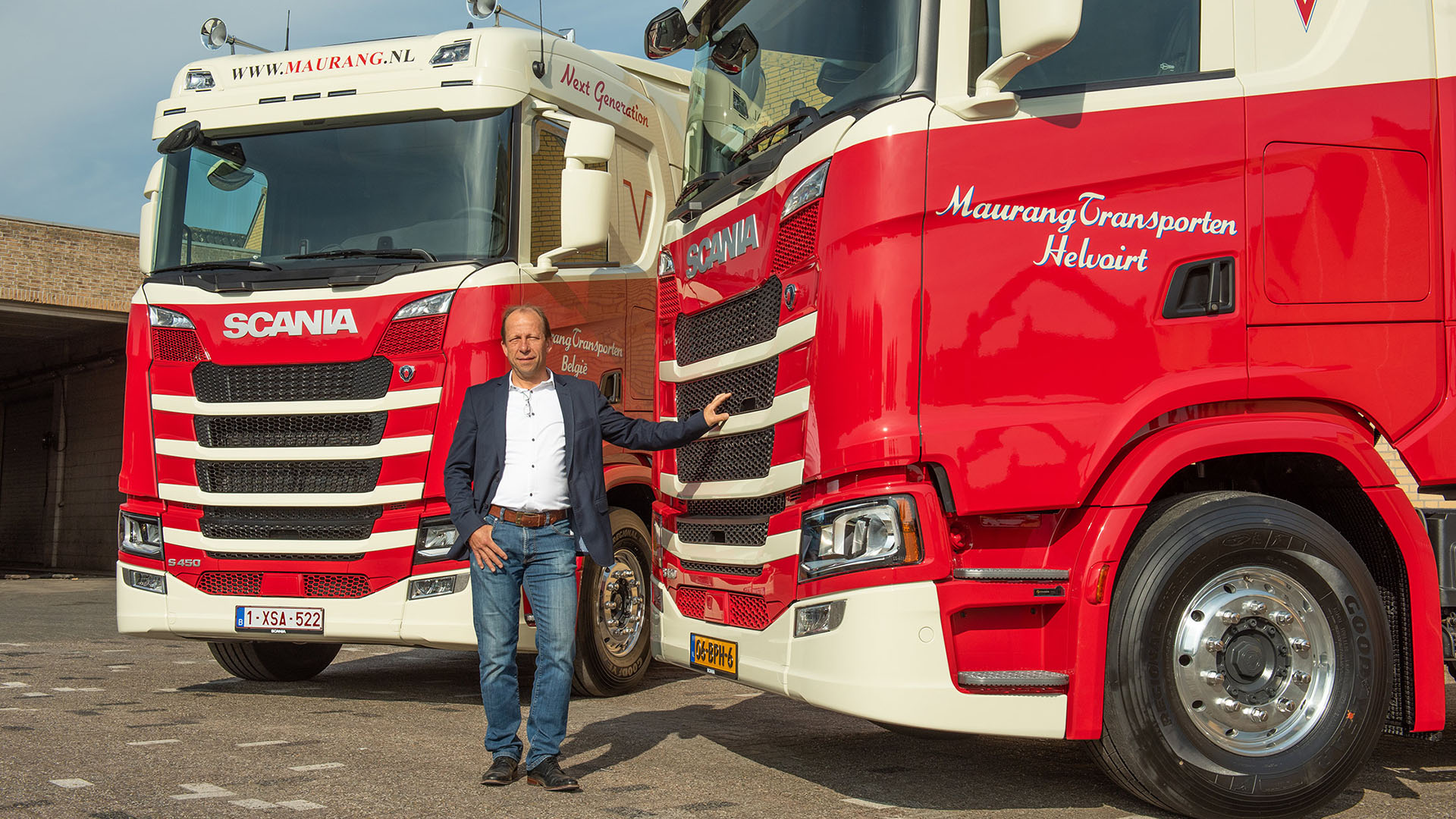 Maurang koopt twee keer Scania S450 als stenenwagen | Scania Nederland