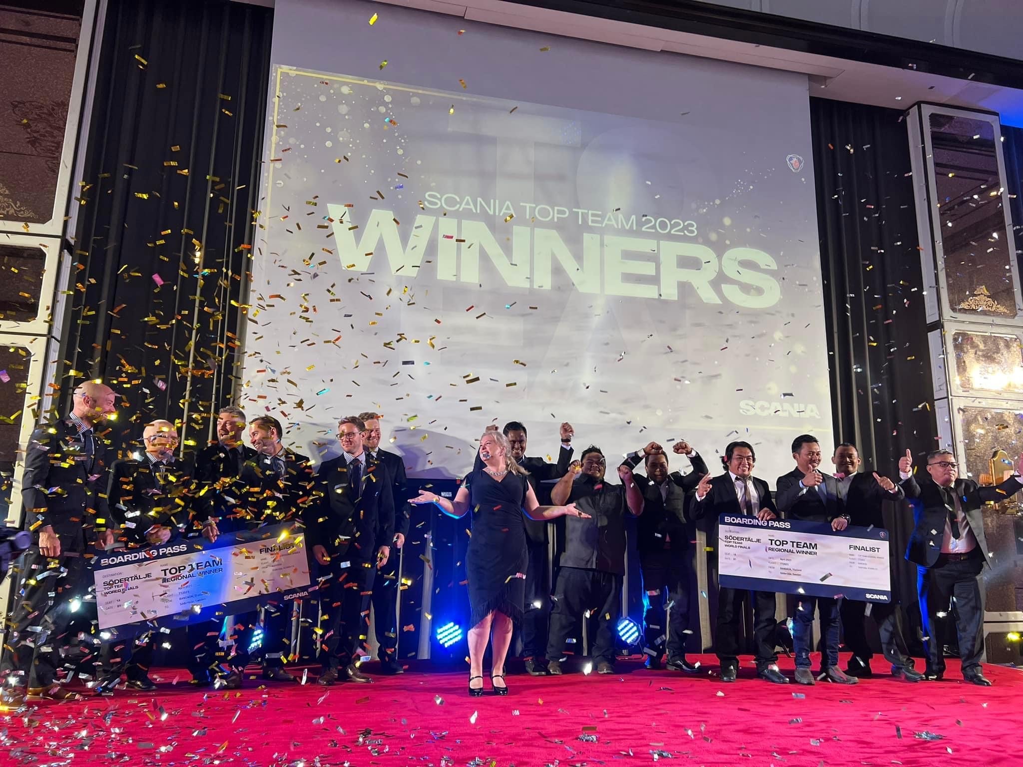 Top Team win in Thailand | Scania New Zealand
