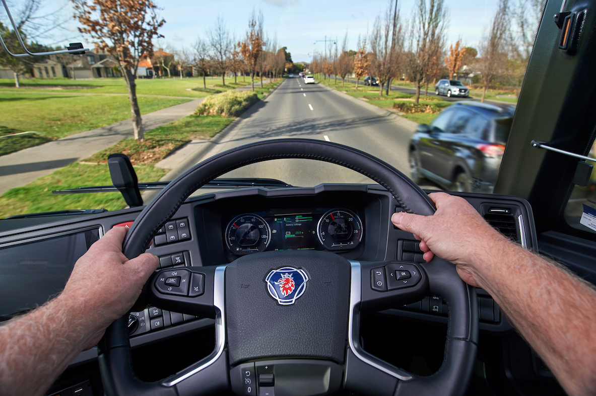 Scania Leads with Bus Safety | Scania Australia