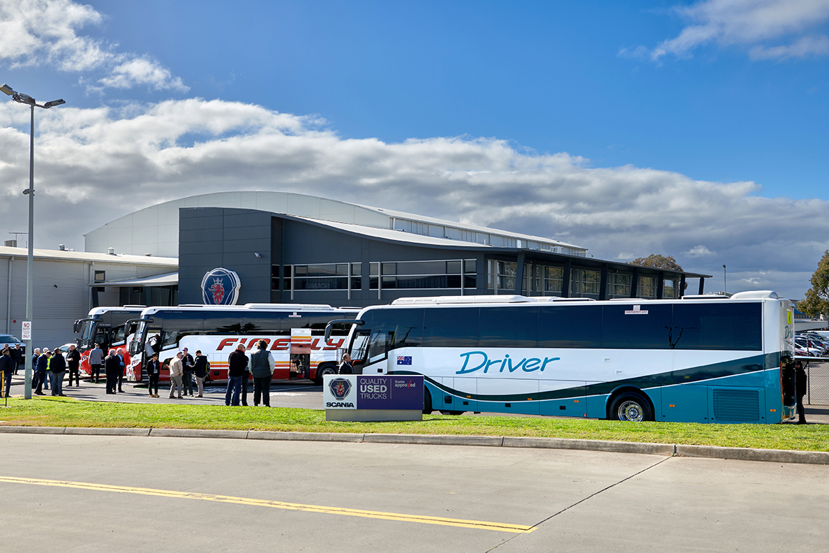 Scania welcomes customers to new coach family | Scania Australia