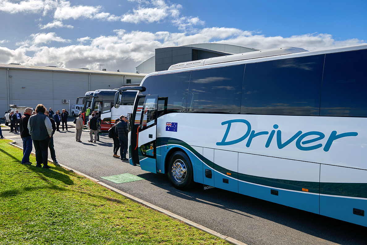 Scania welcomes customers to new coach family | Scania Australia