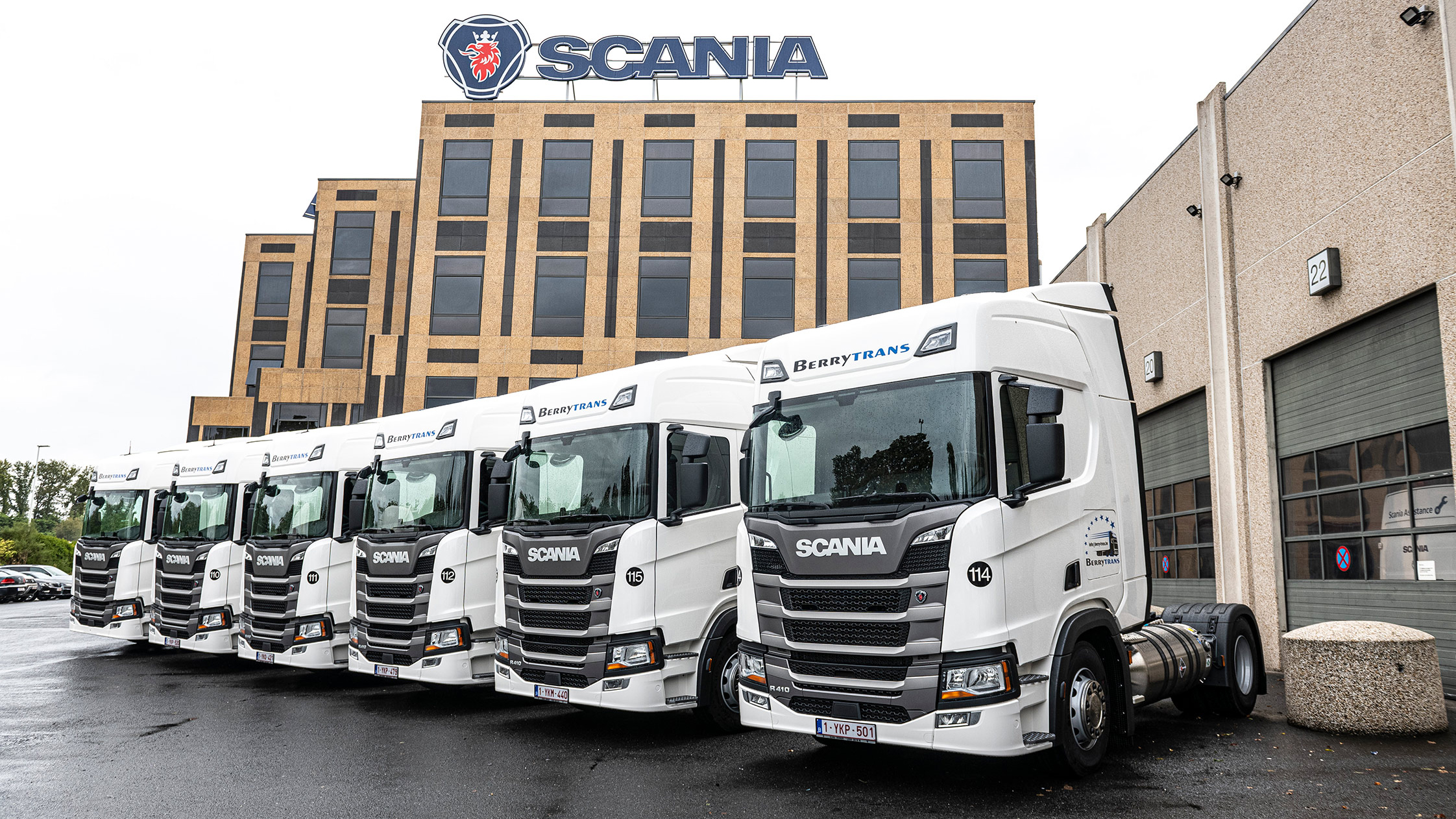Berry Trans verzorgt duurzame logistiek met Scania LNG | Scania België