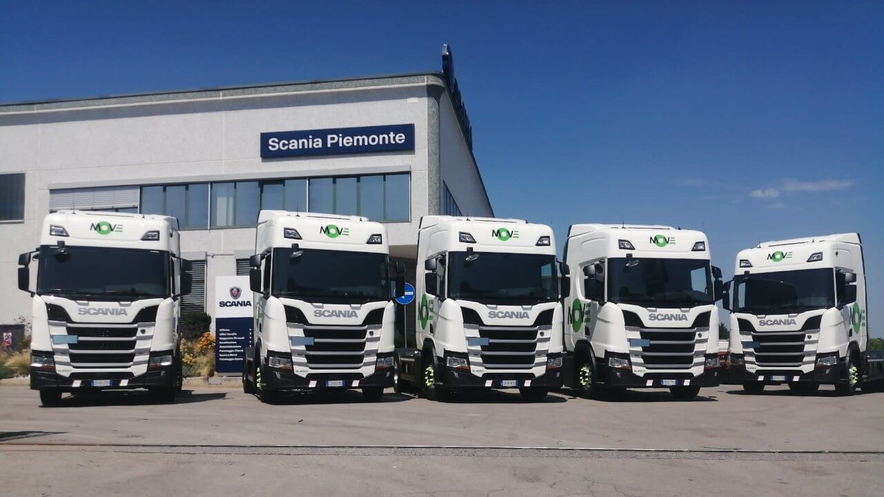 Collaboration exclusive entre Move Intermodal et Scania | Scania Belgique