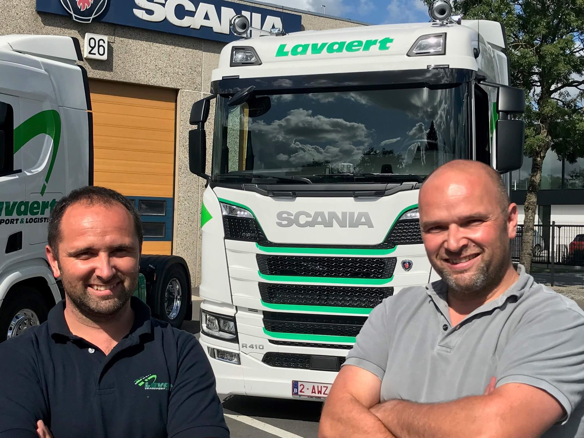 Vijf nieuwe Scania R410 trekkers voor Lavaert Transport & Logistics ...