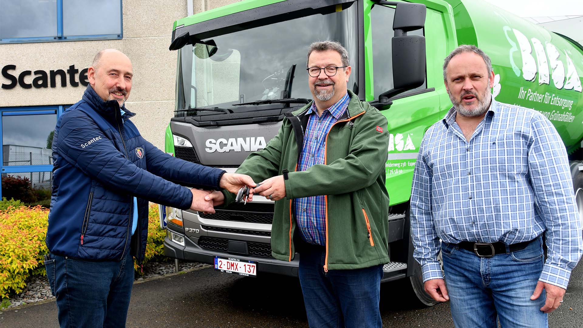 Un 10ème Scania pour BISA | Scania Luxembourg