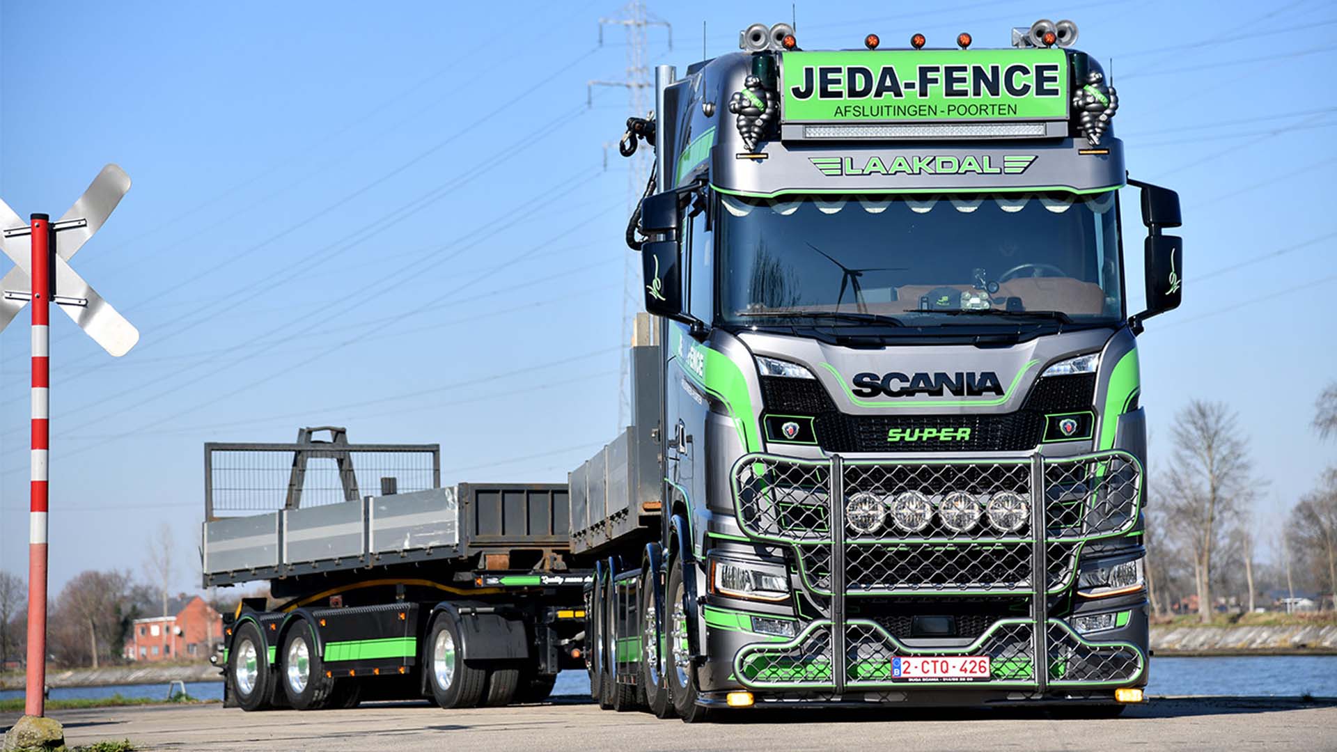 Jeda-Fence: Scania 770 S als uithangbord én verjaardagscadeau | Scania ...