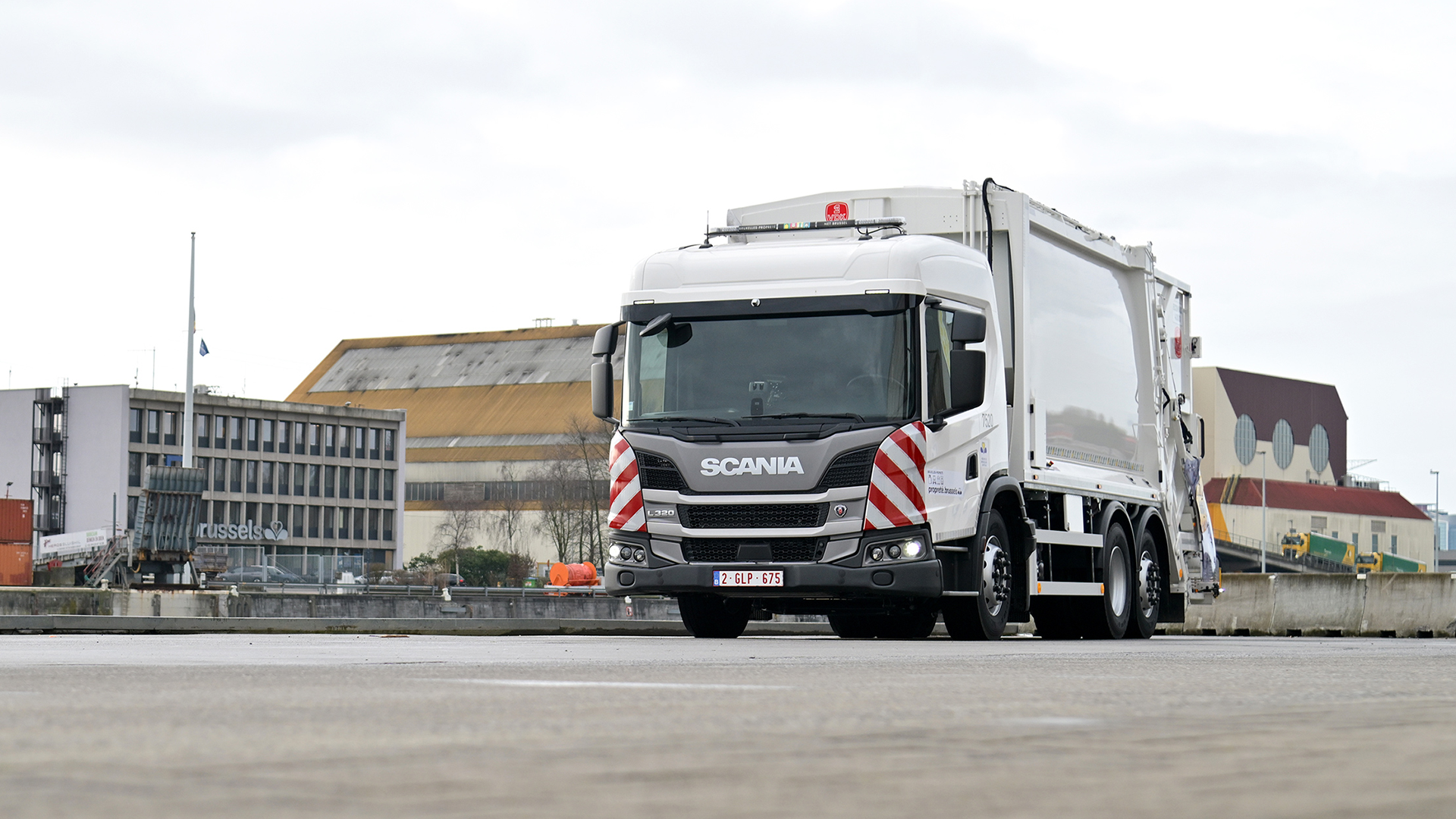 50 Scania 26t pour Bruxelles Propreté | Scania Luxembourg
