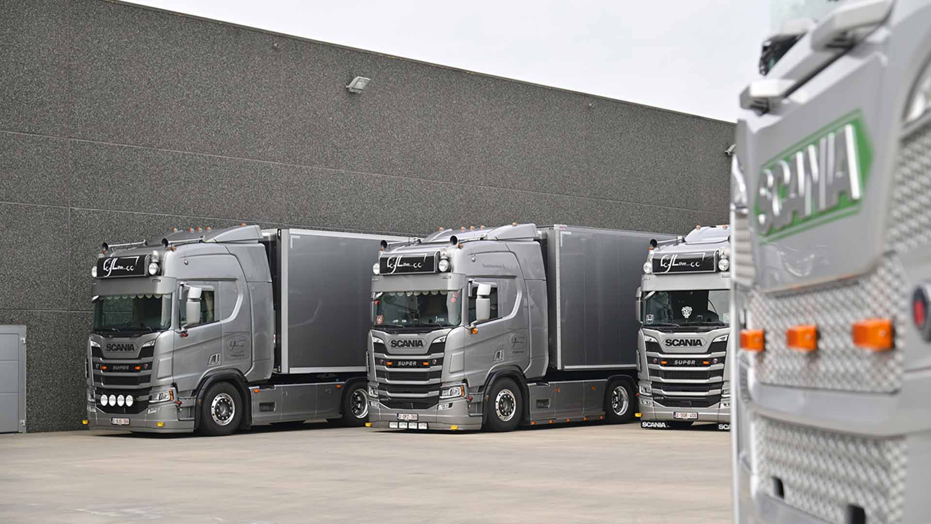Transport Vervaeke Koen et Y Line : 100 % Scania | Scania Luxembourg