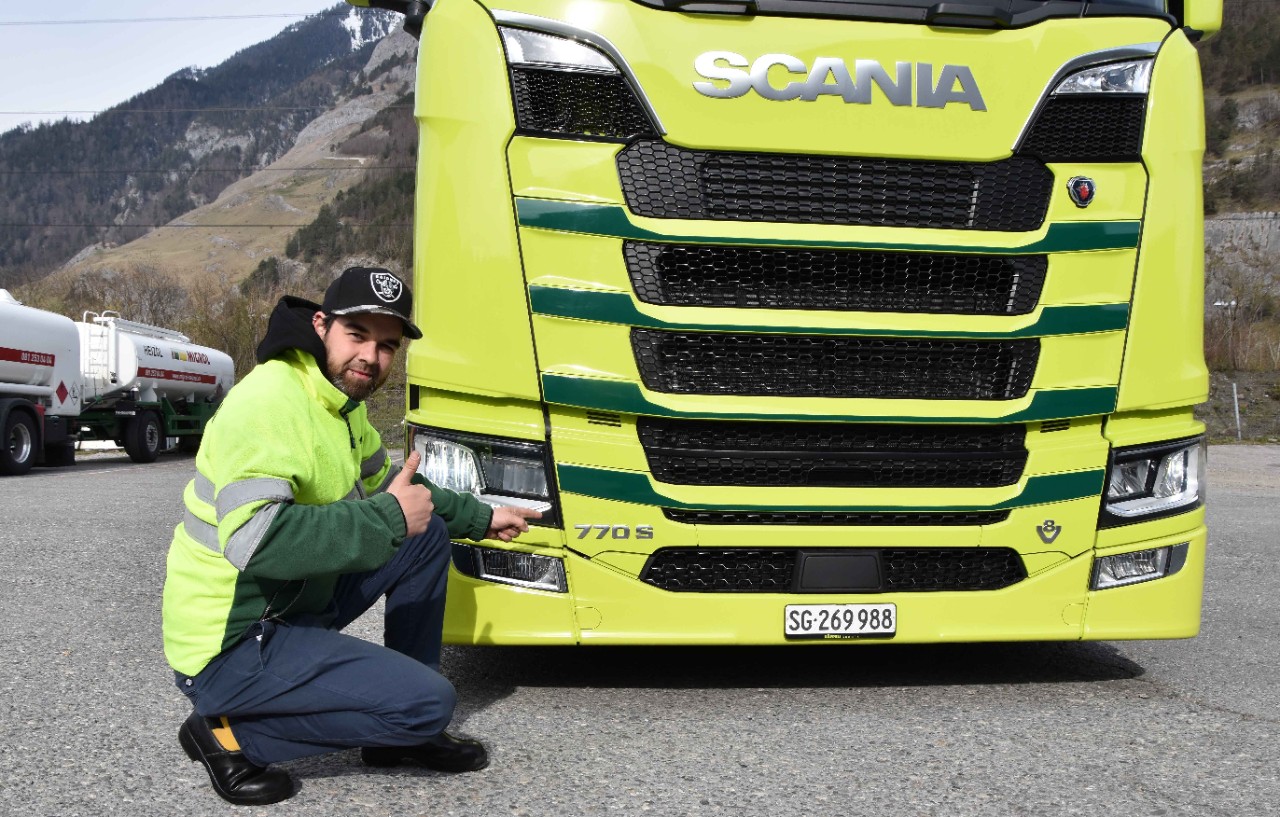 Seul l'amour est plus fort que le Scania 770S | Scania Suisse