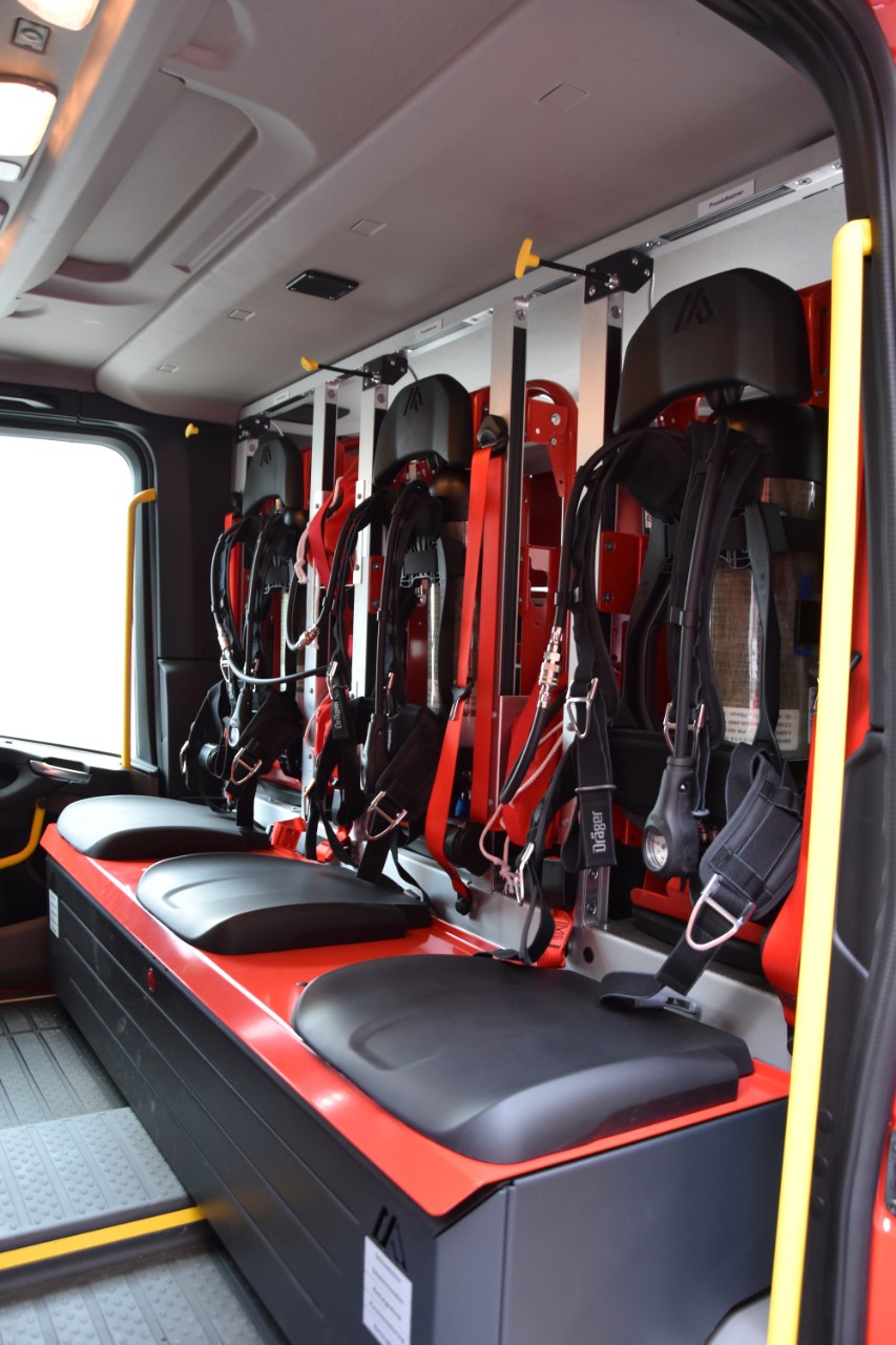 Komplette Scania-Flotte bei der Stützpunkt-Feuerwehr Landquart | Scania Schweiz