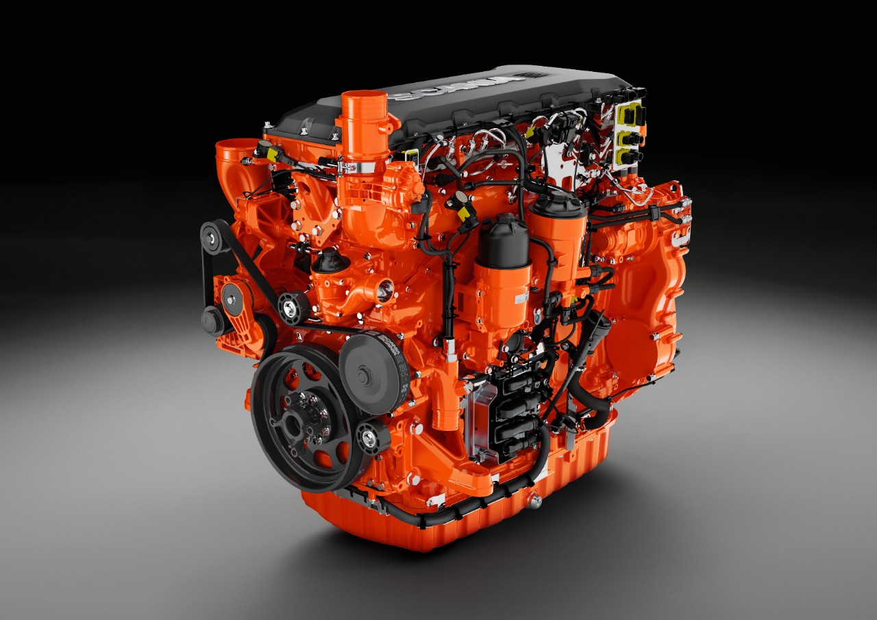 Scania na veletrhu Bauma představuje nové motory pro pohonná řešení ...