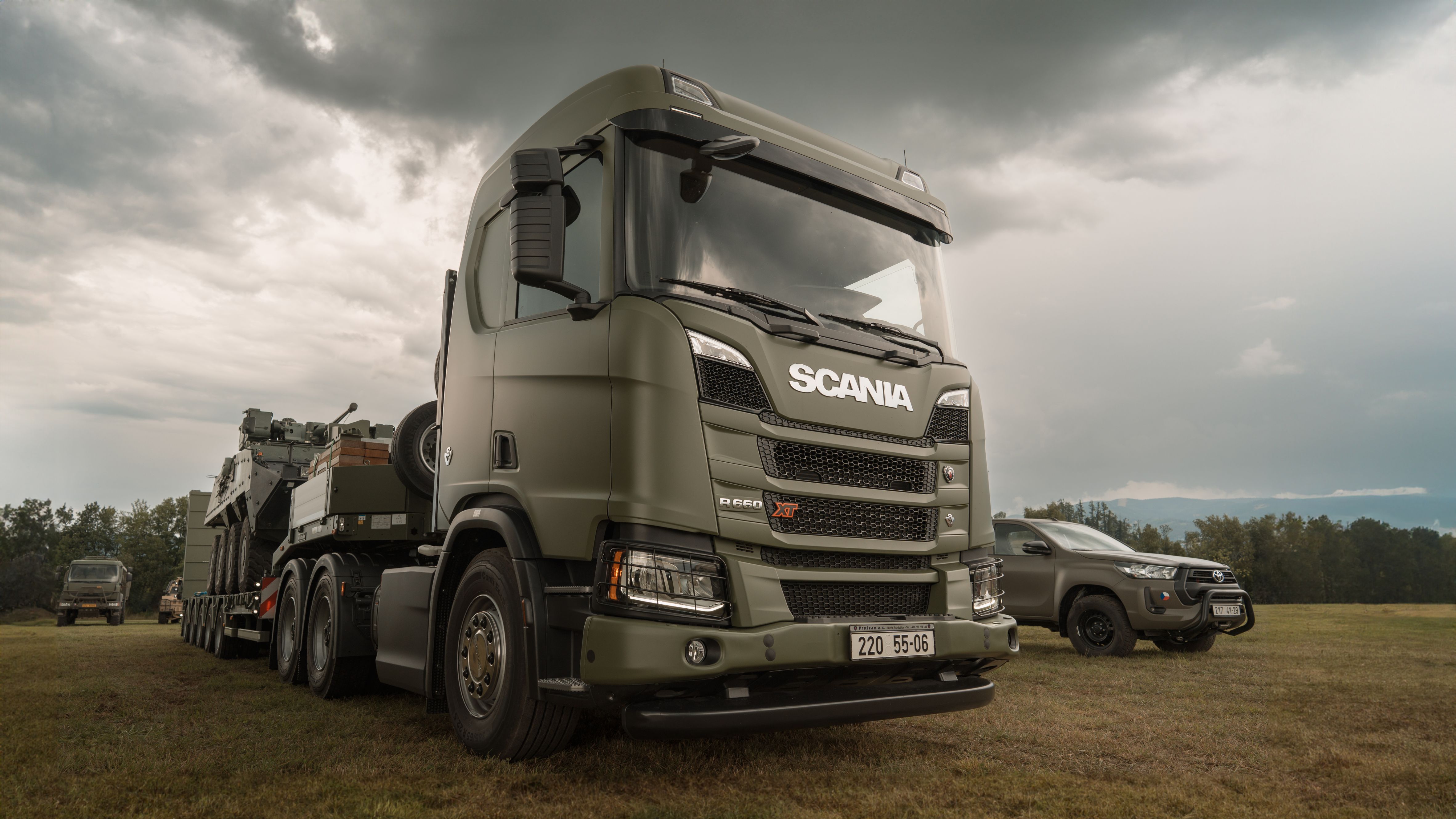 Armáda ČR pokračuje v modernizaci – nové tahače Scania pro logistické ...