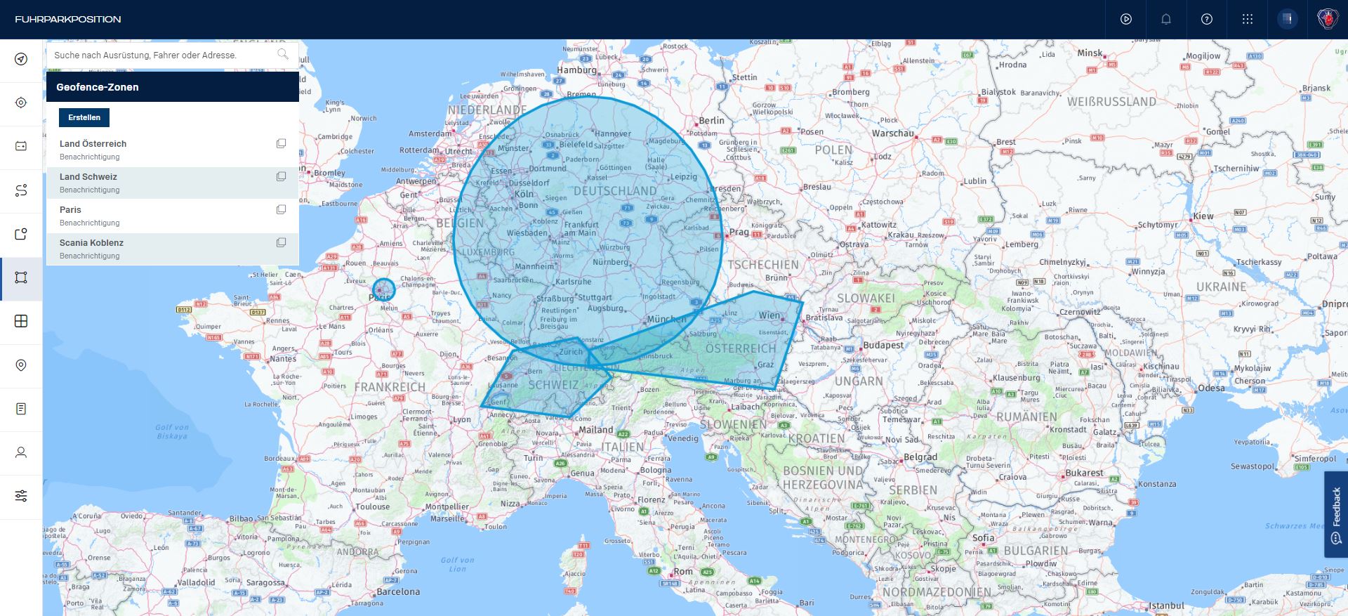 Fleet Positioning | Scania Deutschland