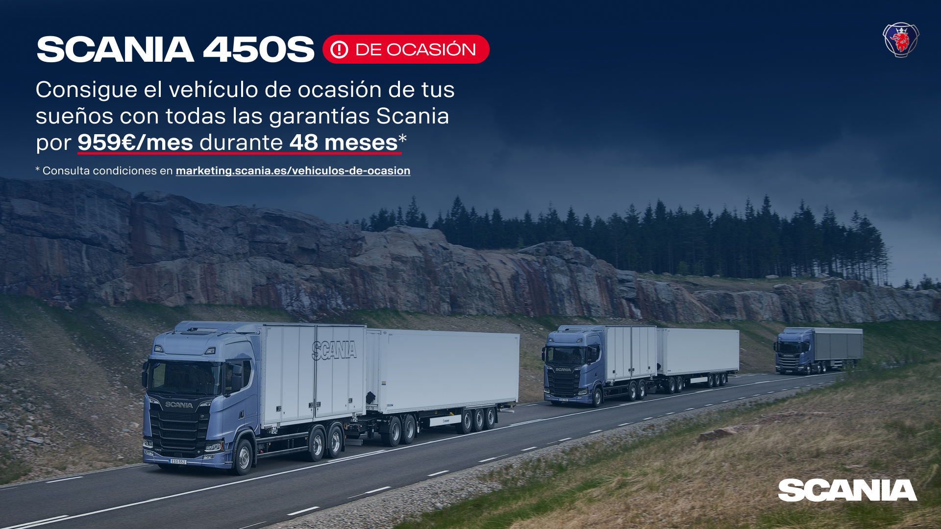 Scania 450S, protagonista de la nueva campaña de vehículos de ocasión | Scania España