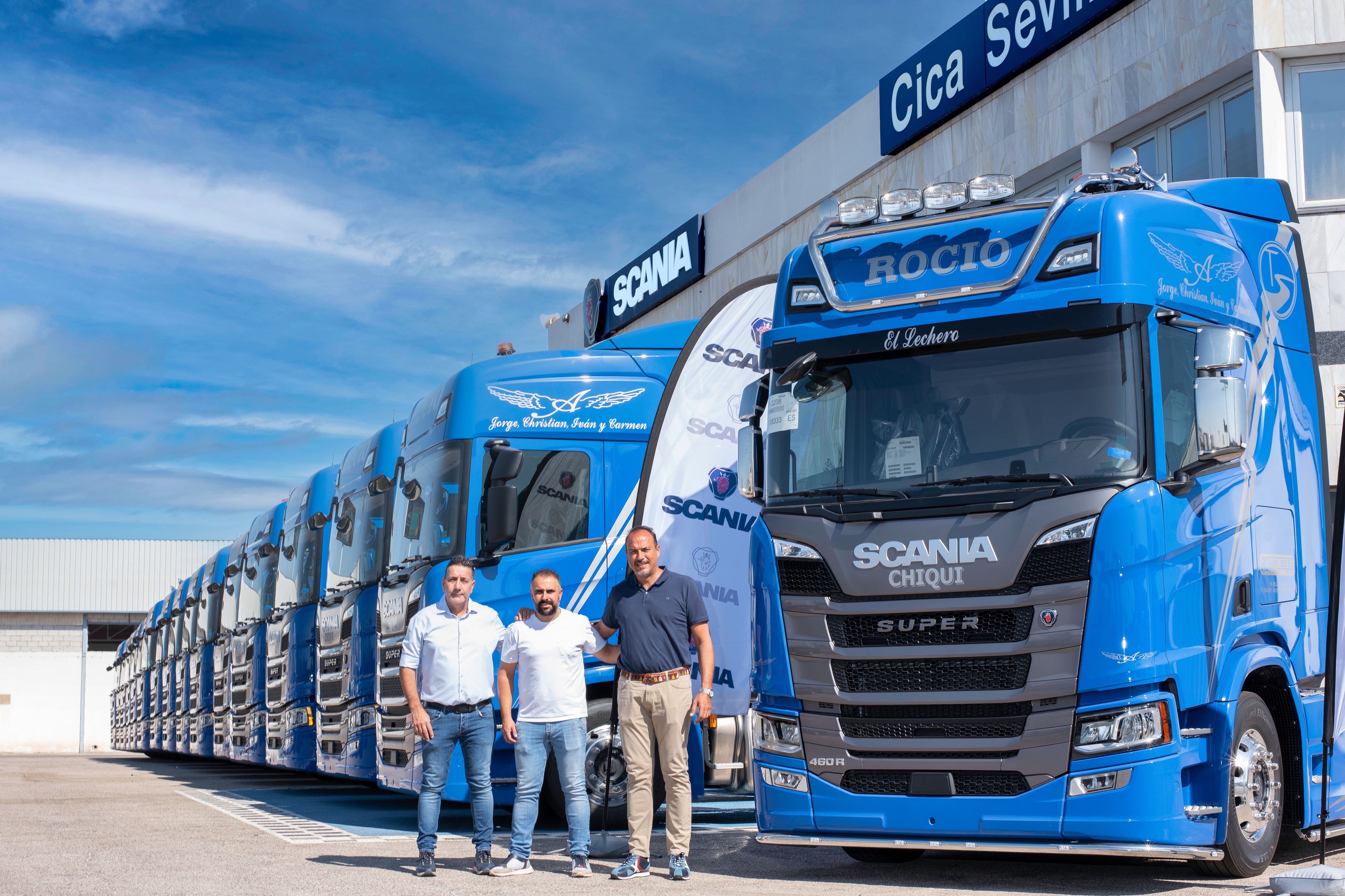 La flota de Trans-Sev aumenta con 42 vehículos Scania | Scania España