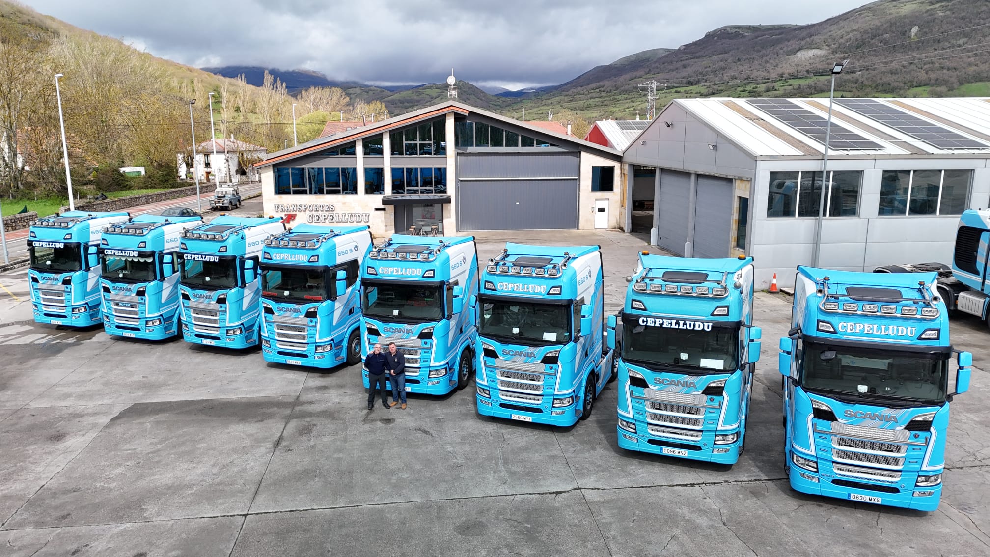 Cepelludo incorpora los primeros Scania a su flota | Scania España