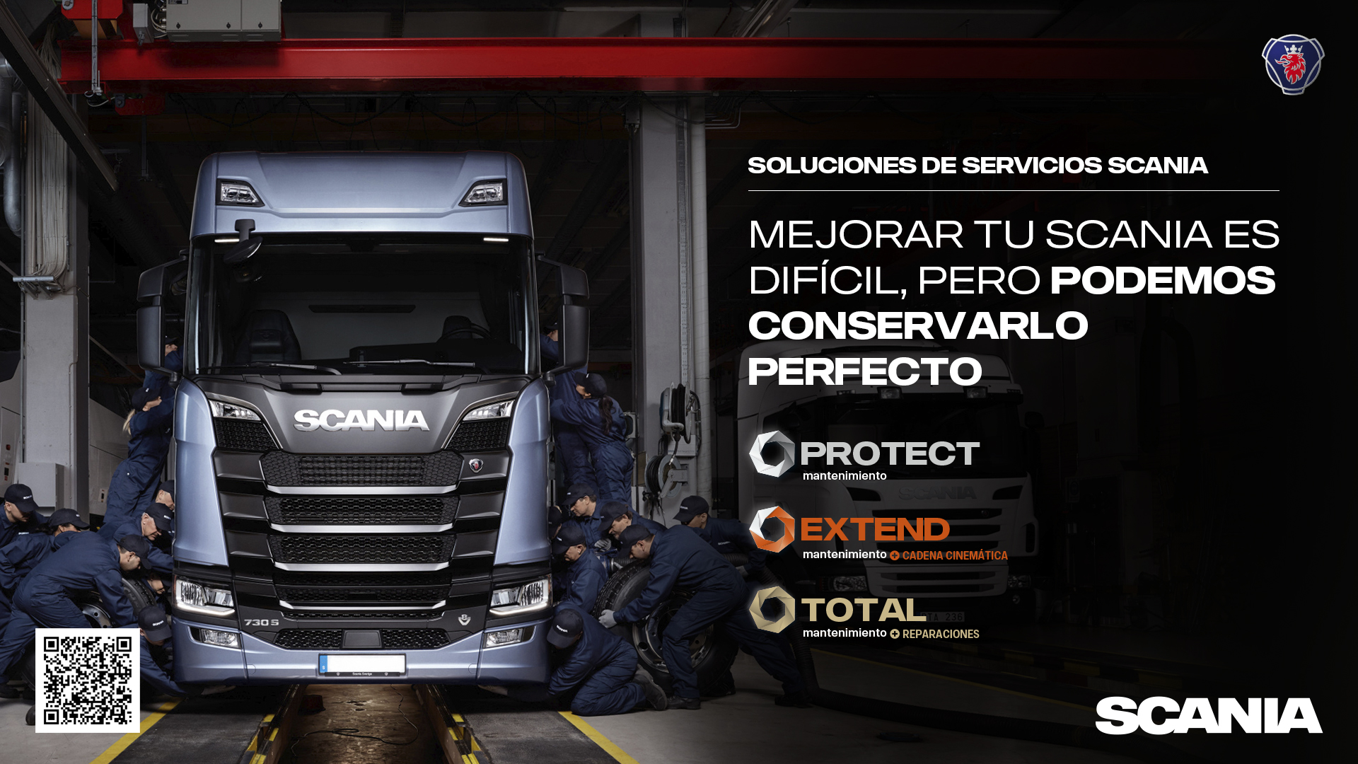 Protect, Exted y Total, las soluciones de servicio Scania para alargar al máximo la vida útil de ...