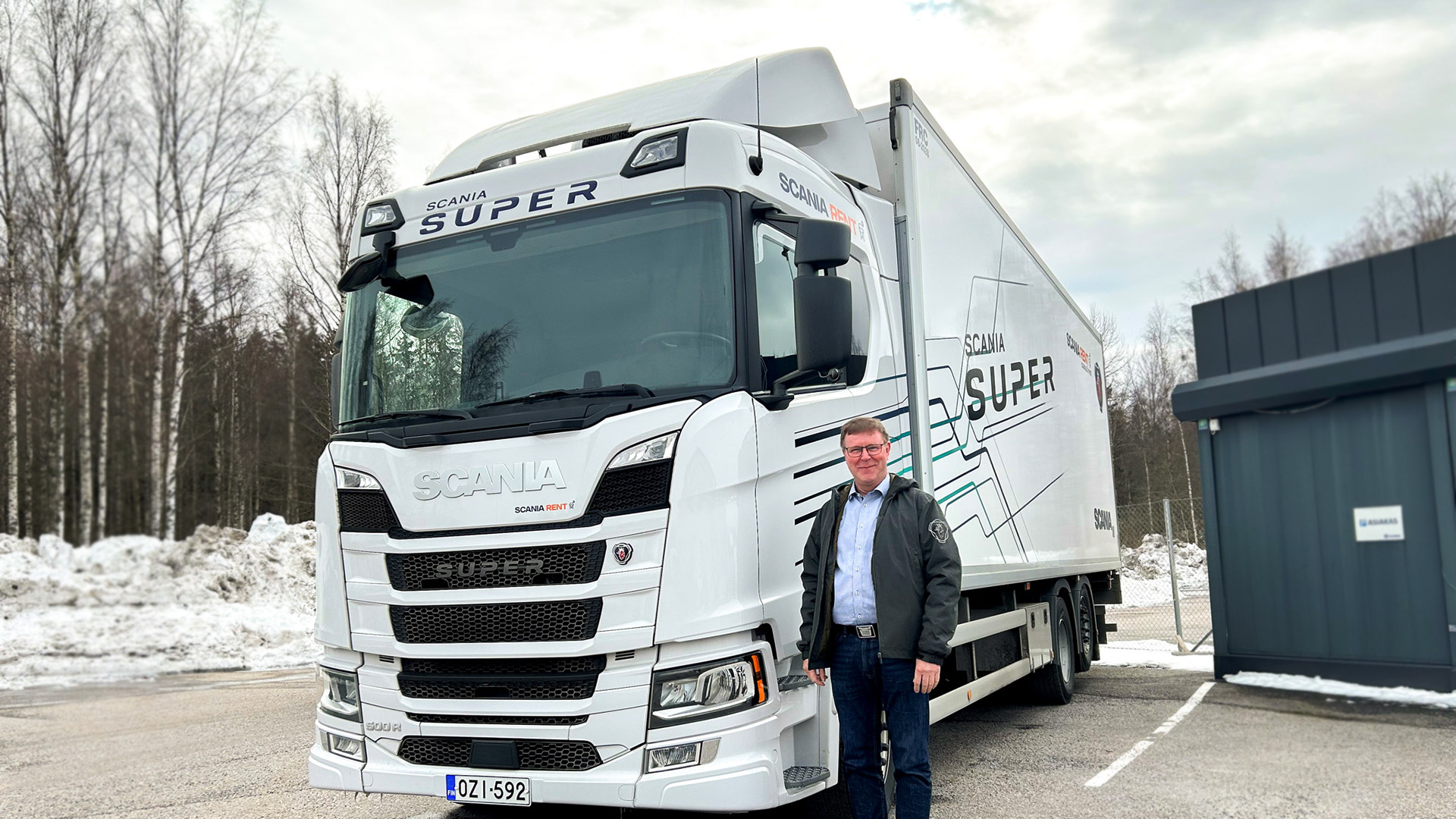 Scania Superin taloudellisuus näkyy myös vuokrakalustossa | Scania Suomi