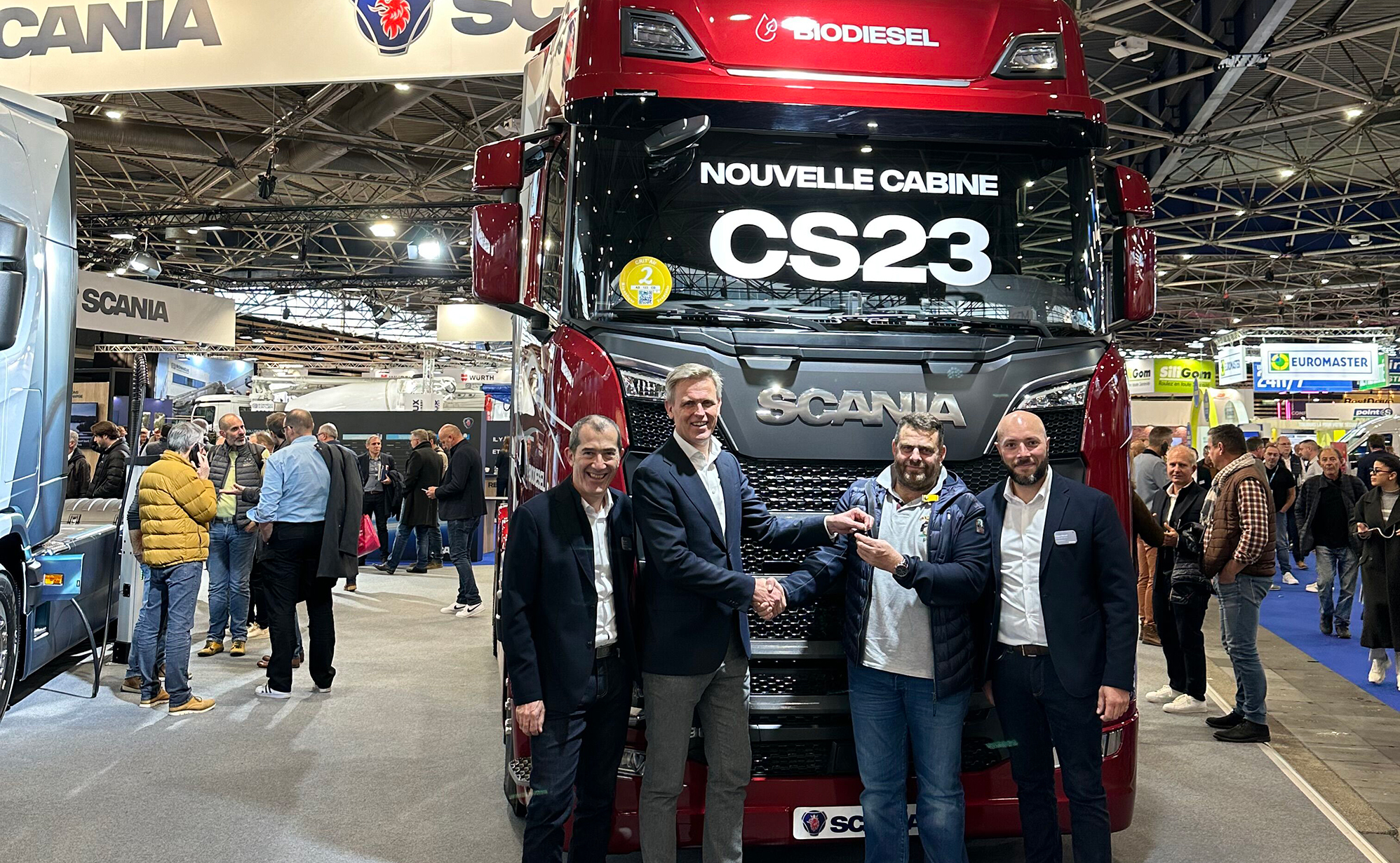 Scania livre sa première cabine profonde CS23 en France | Scania France