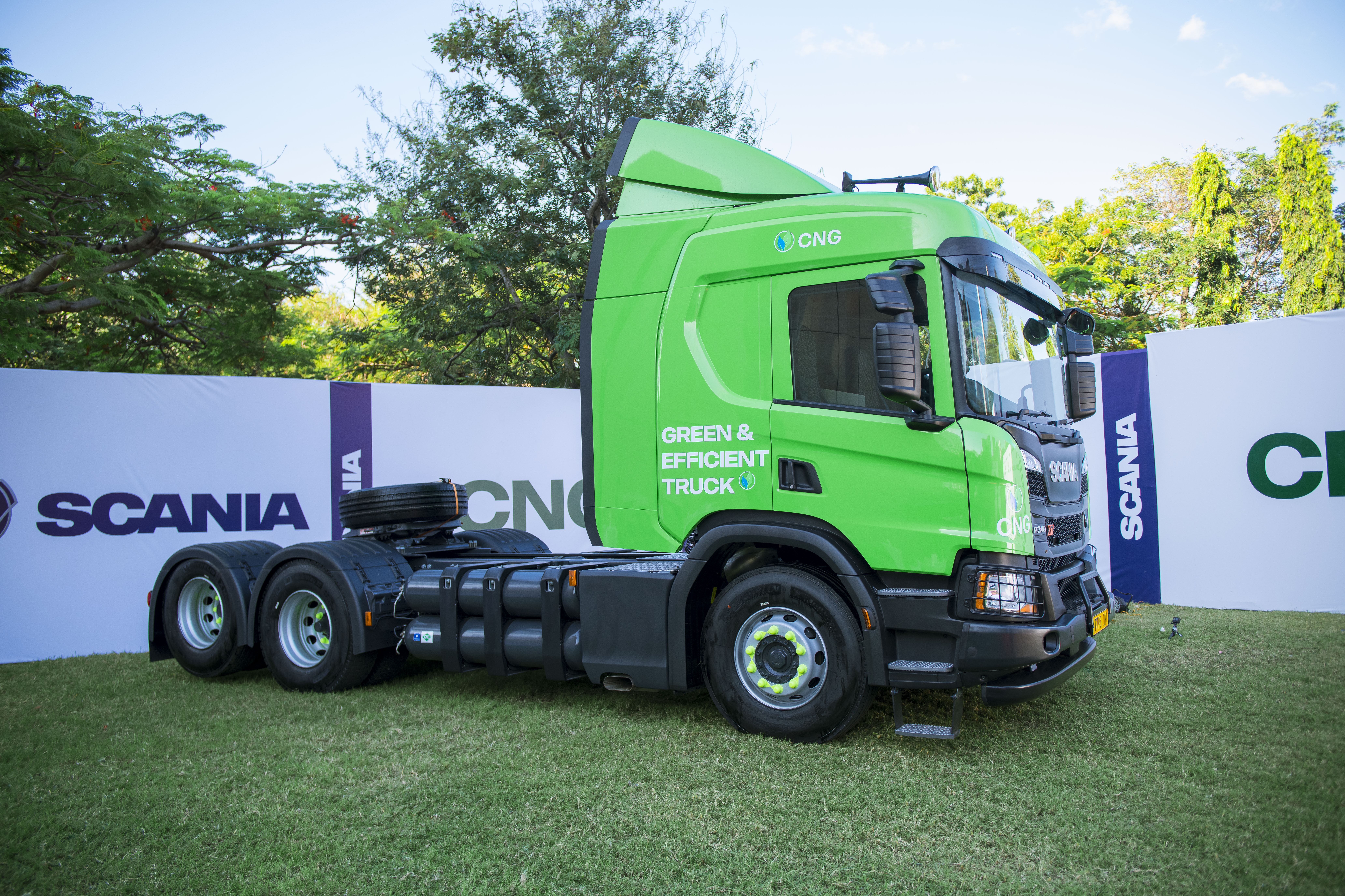 Scania Introduces Its Gas Truck In Tanzania | Scania Kenya