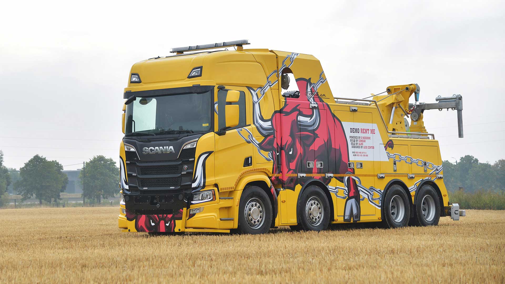 Scania R580 V8, ambassadeur de Takeldienst Kris | Scania Luxembourg