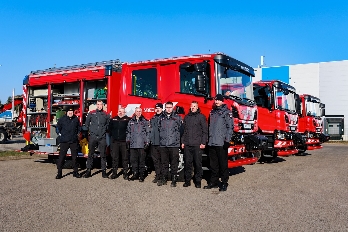 VUGD šogad kopumā saņems 64 Scania autocisternas | Scania Latvija