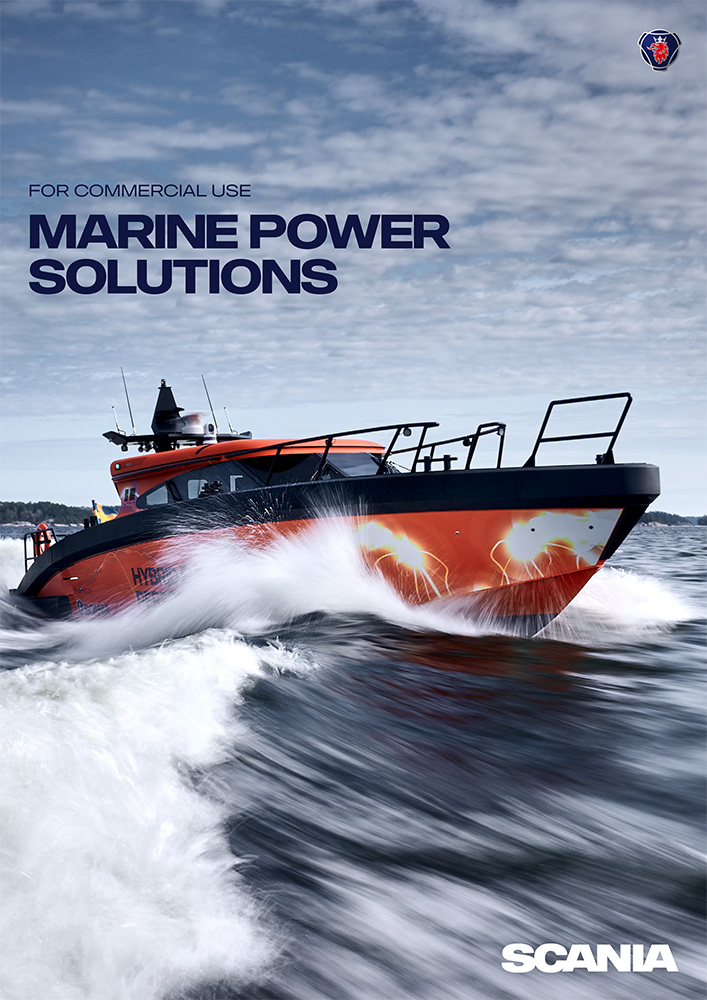 Marine propulsion engines | Scania Group