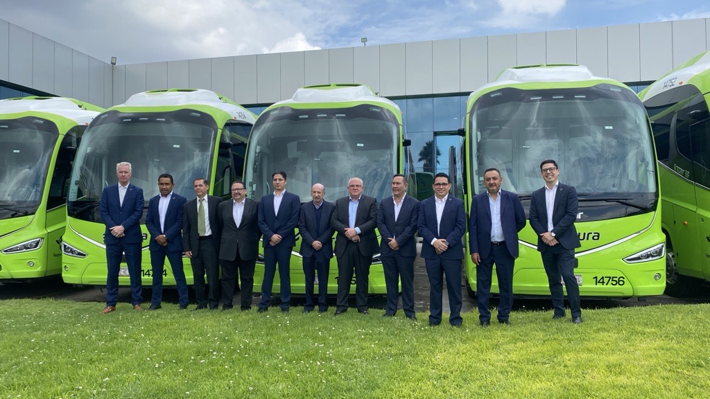 Scania e Irizar entregan la más alta tecnología en autobuses a Grupo ...